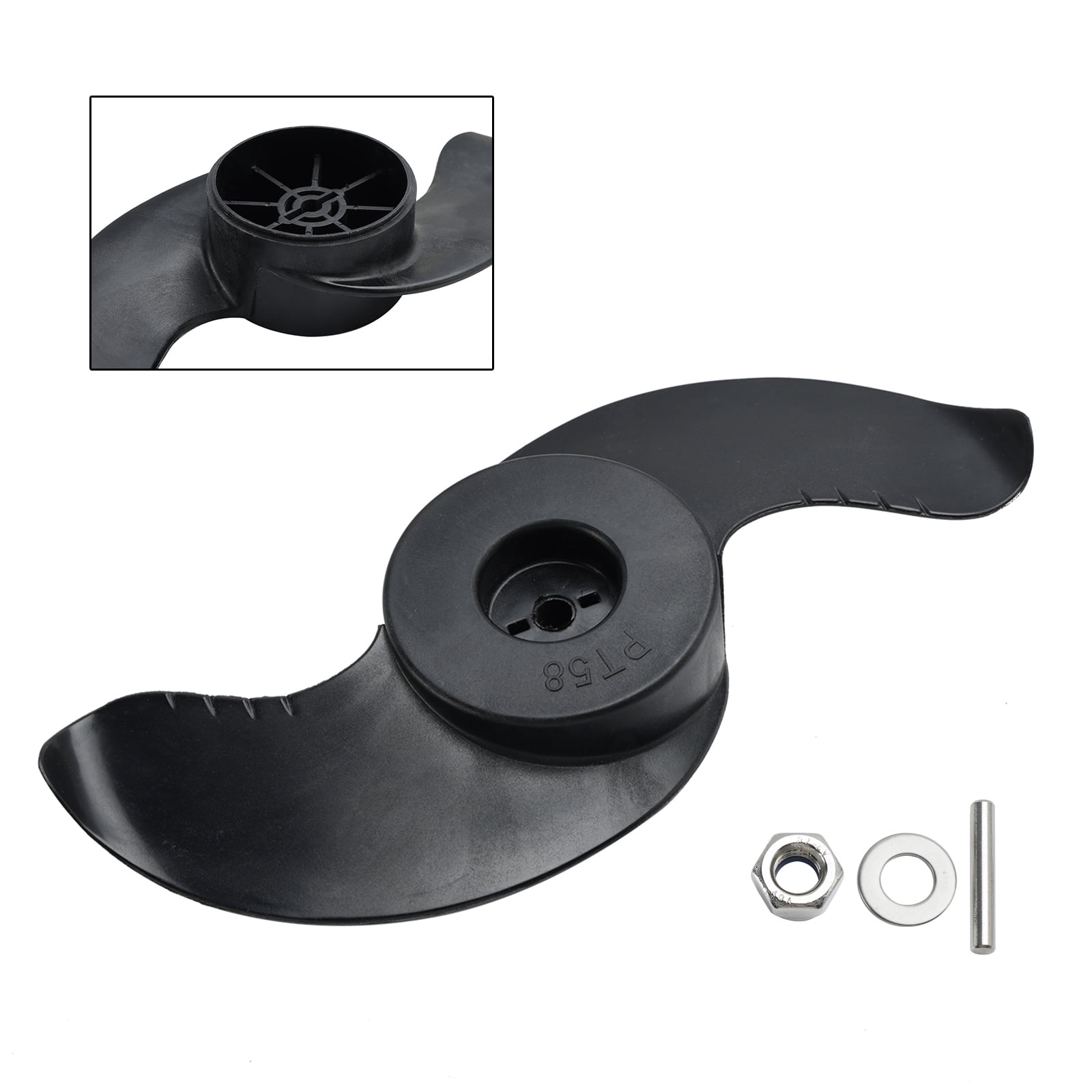 Trolling Motor Prop Weedless Wedge 2 Propeller for 3-5/8" Motor ...