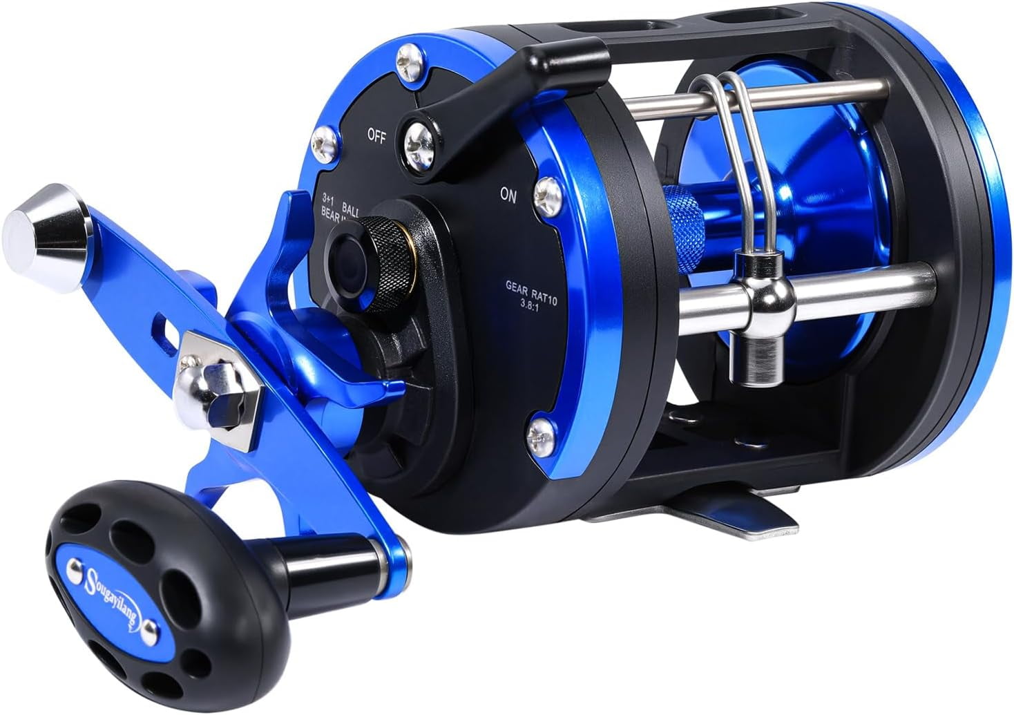Trolling Reel & Conventional Fishing Reel - Saltwater Level Wind Reel ...