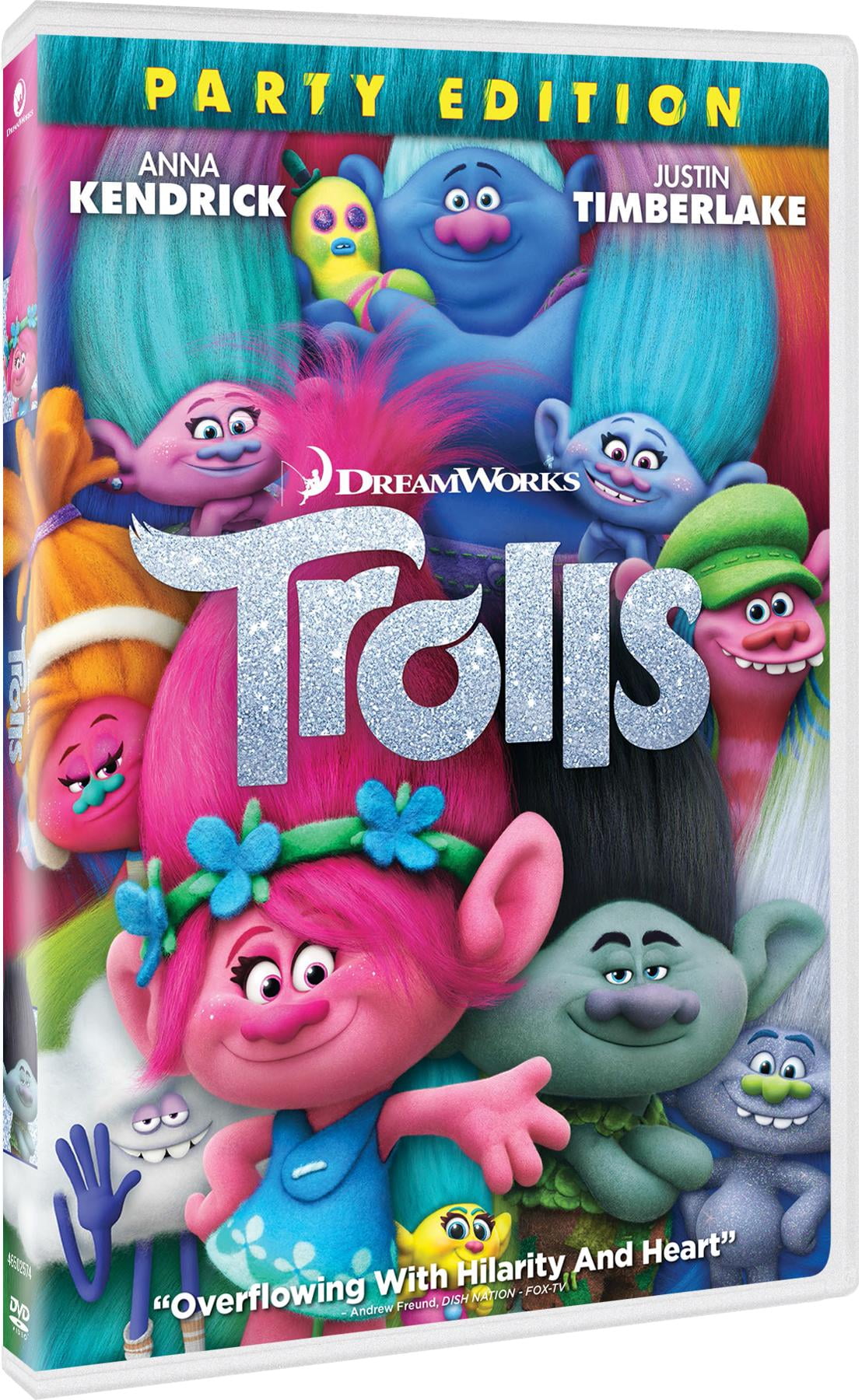 Trolls (2016) (DVD) (Dreamworks) - Walmart.com