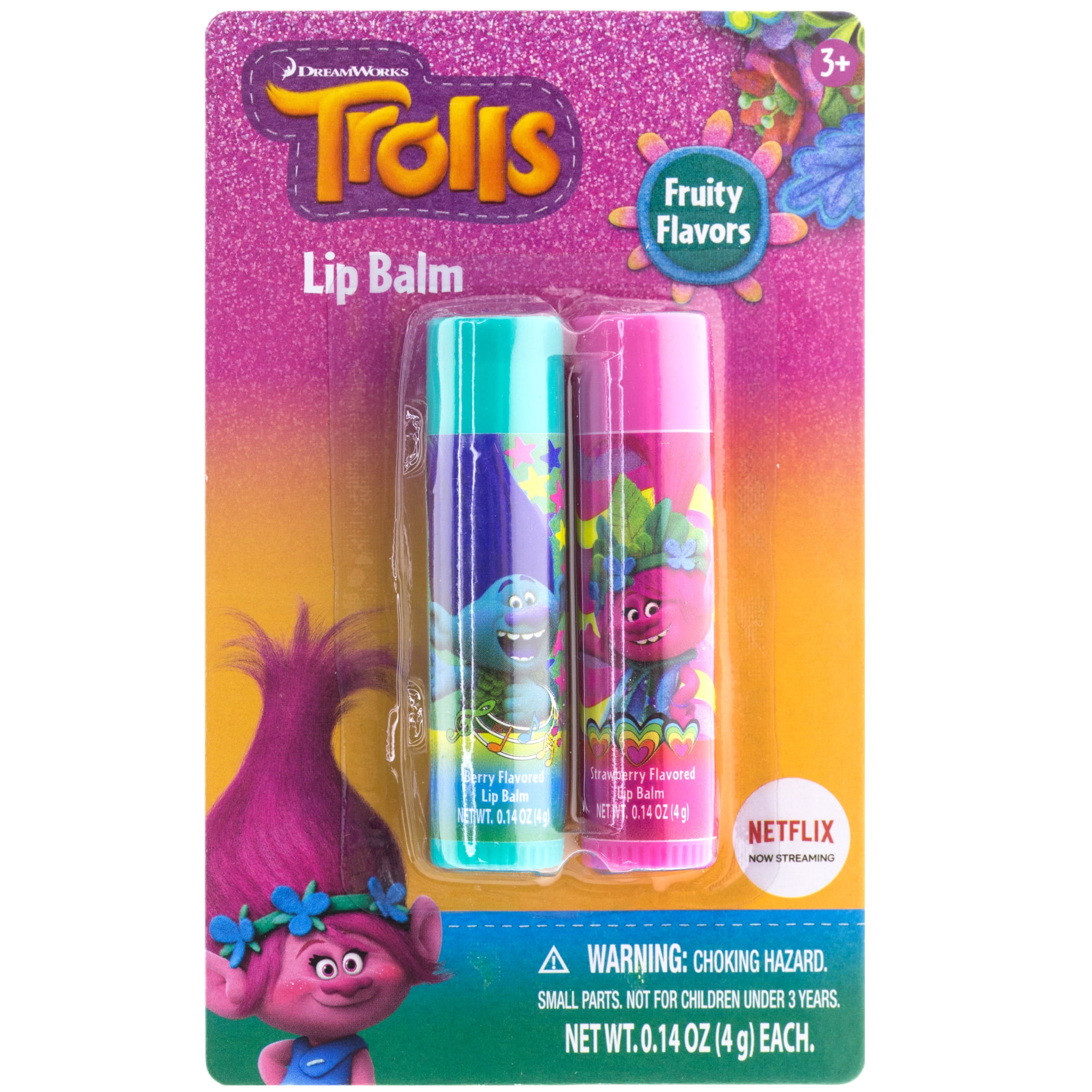 Trolls 2PK Lip Balm - Walmart.com