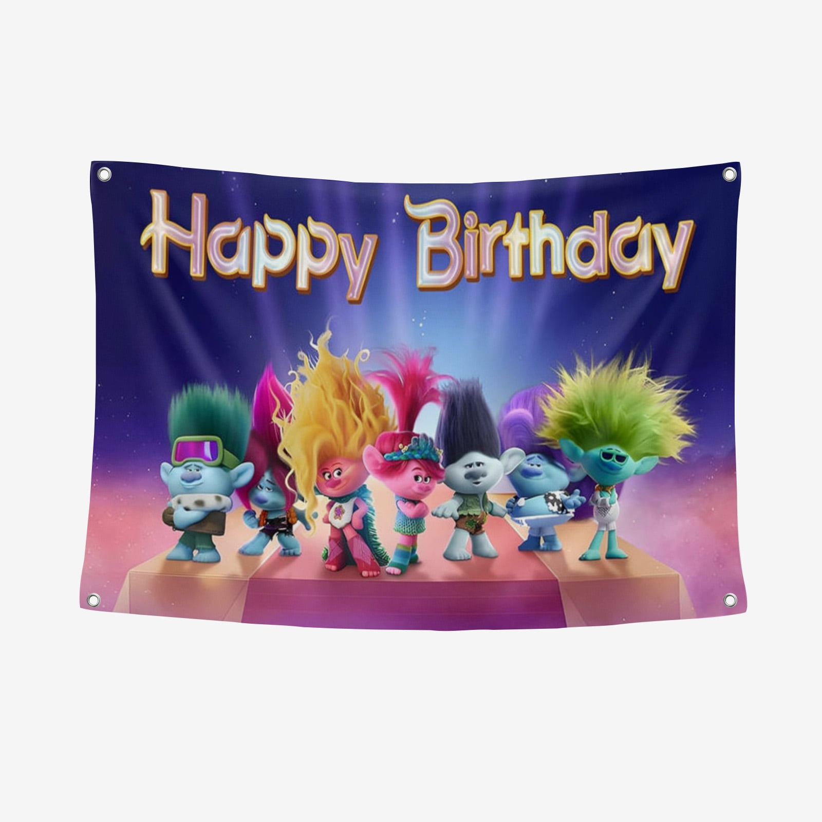 Trolls 31.5*47.2IN/80*120CM Banner Background Backdrop Party Supplies ...