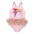 Trolls Baby Toddler Girl One-Piece Tutu Swimsuit - Walmart.com