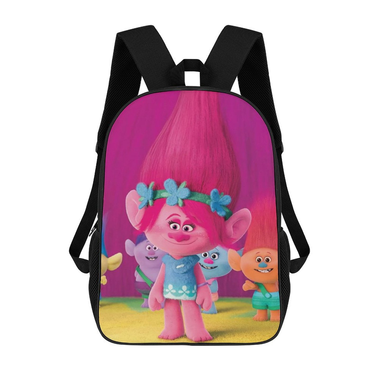 Trolls Band Together 17 Inch Large Capacity Backpack,casual Travel ...