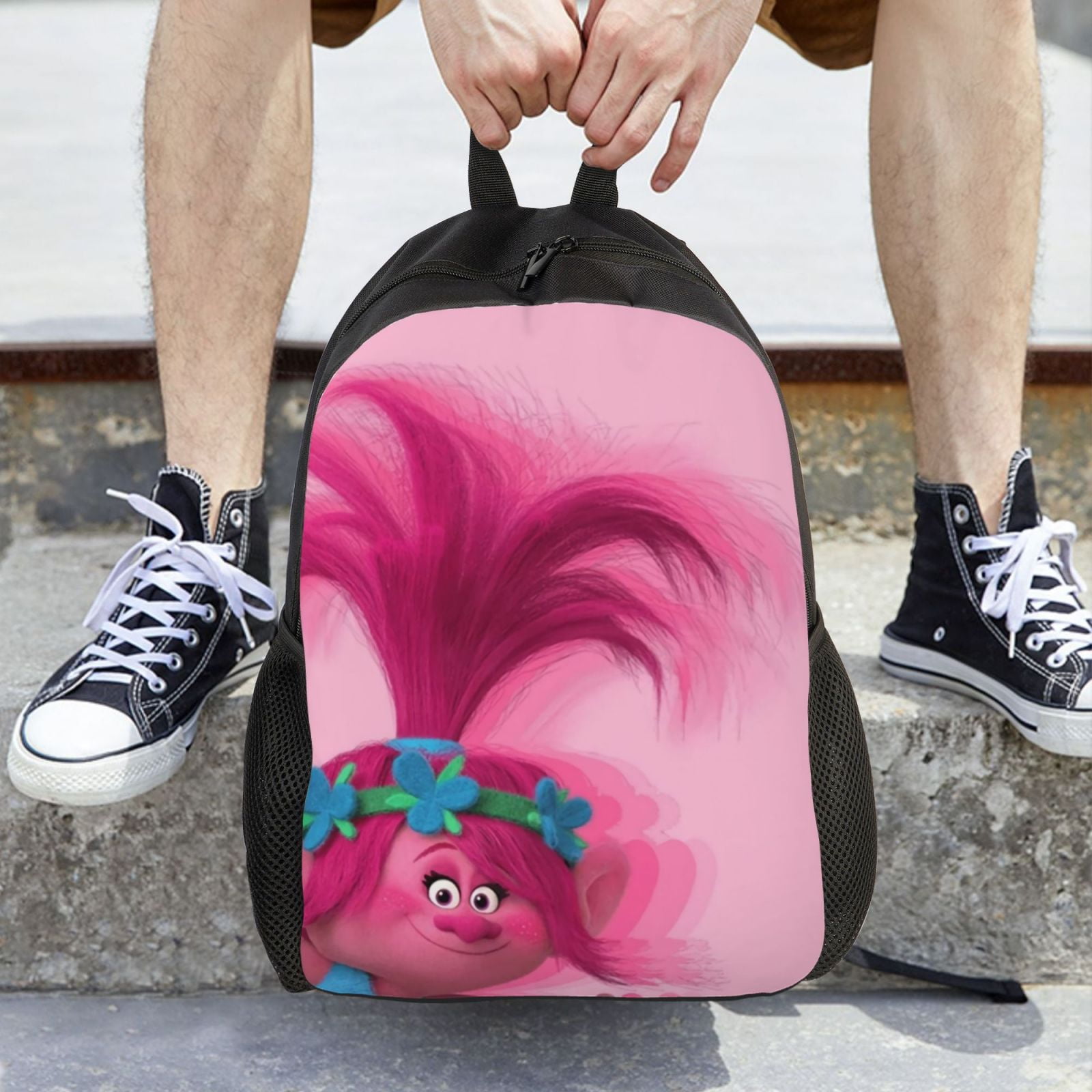 Trolls Band Together Anime Backpack Travel Bag 3d Printing Casual ...