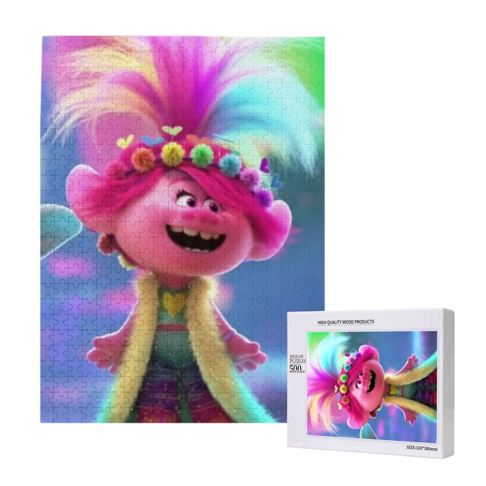 Trolls Band Together Anime Puzzles Boys Girls Teens 300/500/1000 Piece ...