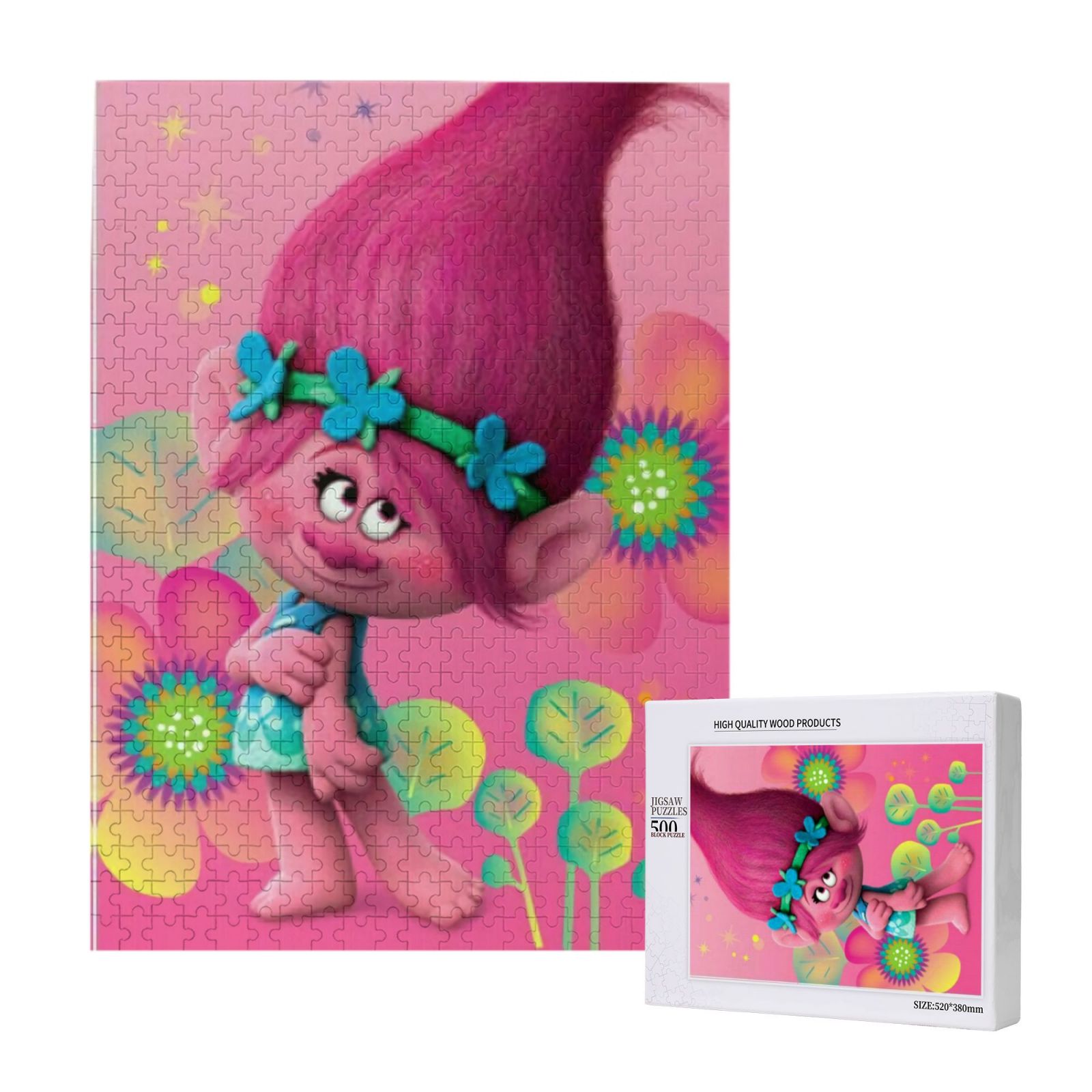Trolls Band Together Anime Puzzles Boys Girls Teens 300/500/1000 Piece ...