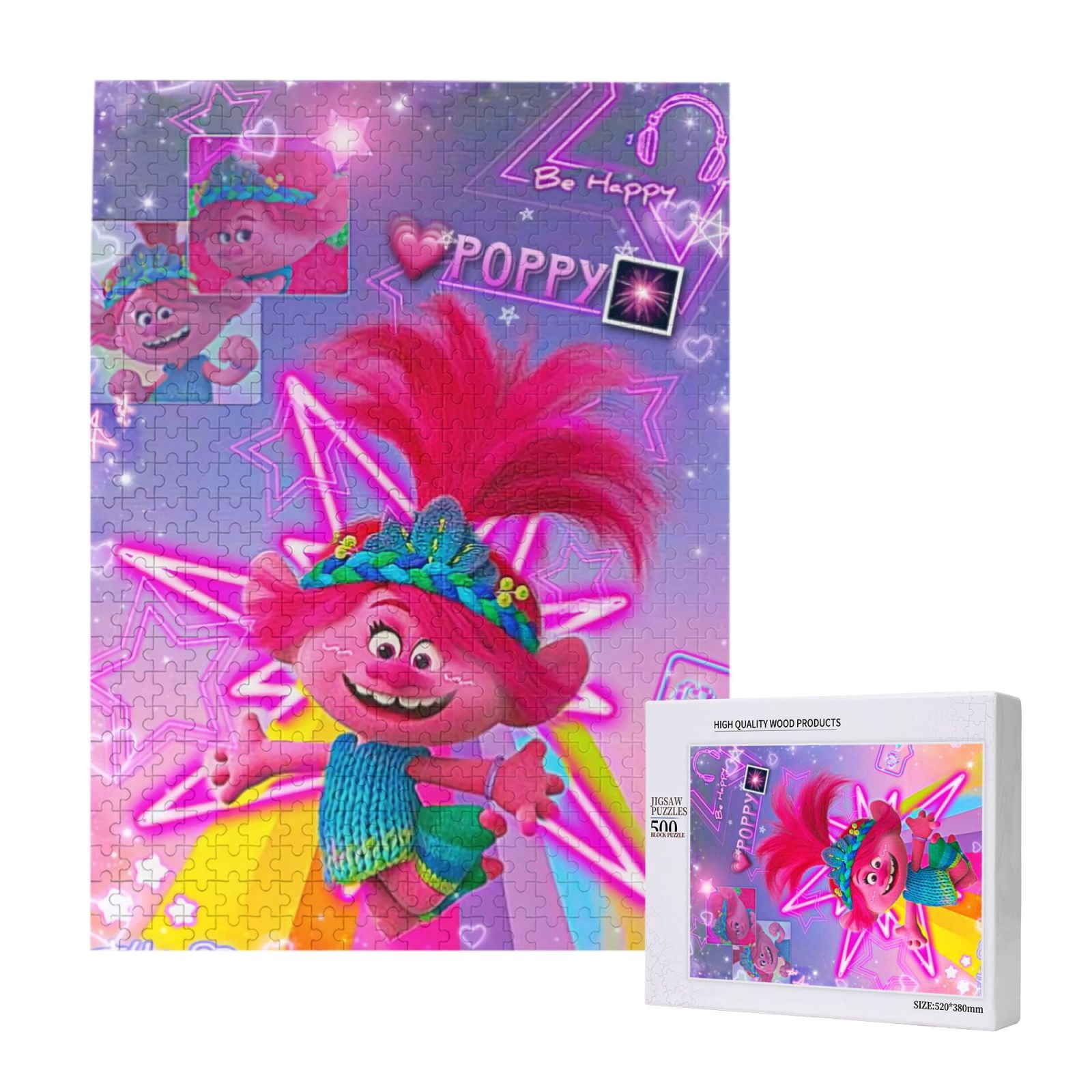 Trolls Band Together Anime Puzzles Boys Girls Teens 300/500/1000 Piece ...