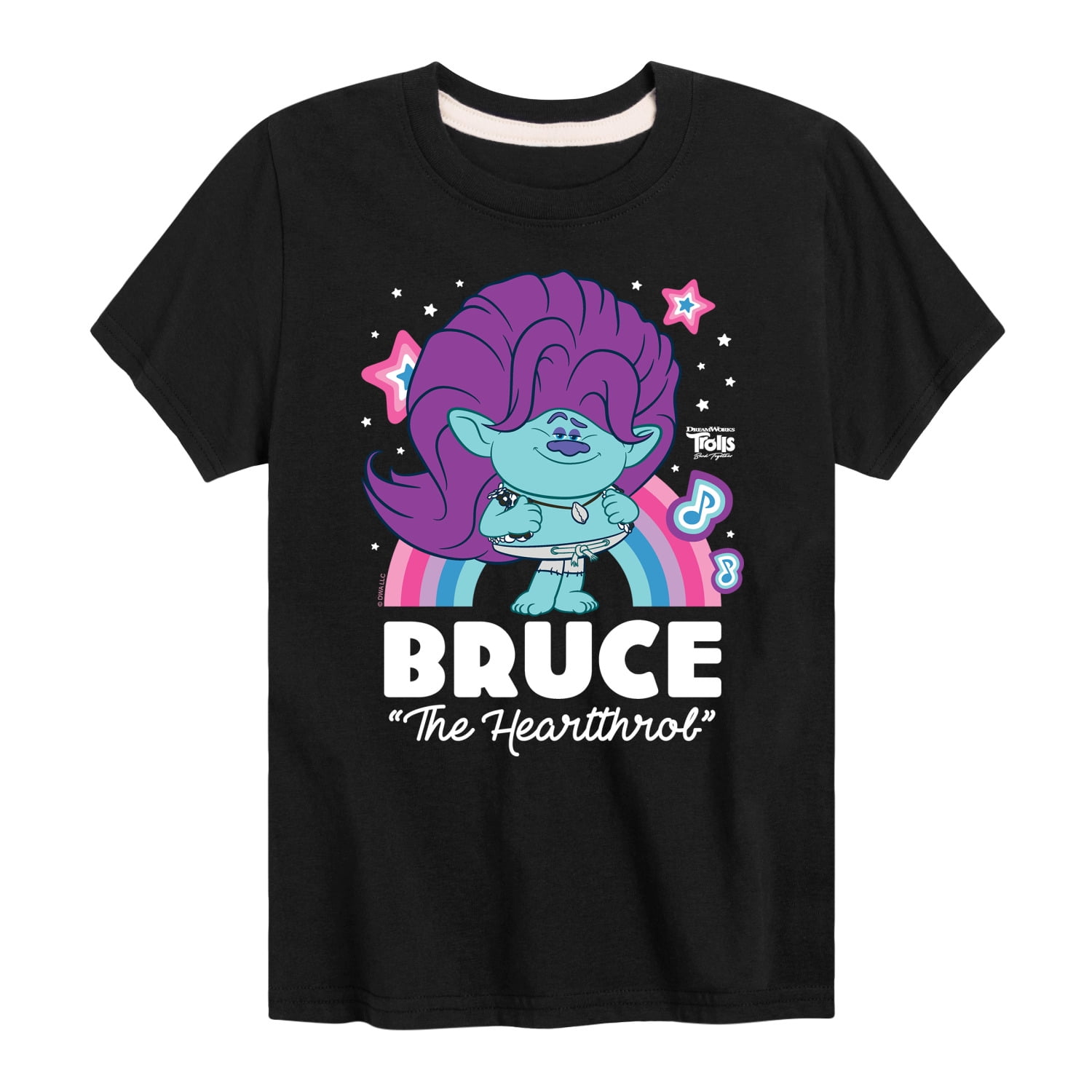 Trolls - Band Together - Bruce The Heartthrob - Toddler and Youth Short ...