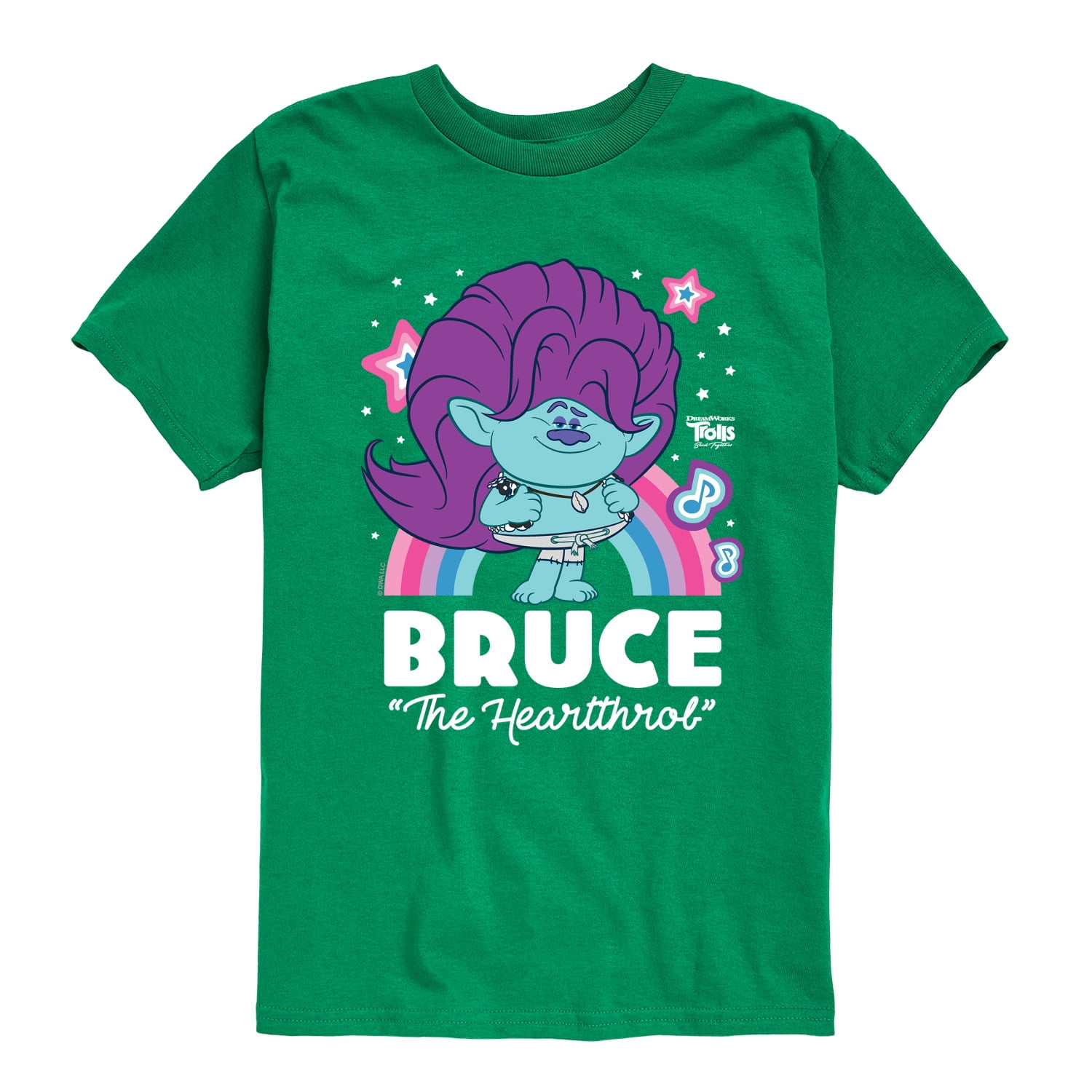 Trolls - Band Together - Bruce The Heartthrob - Toddler and Youth Short ...