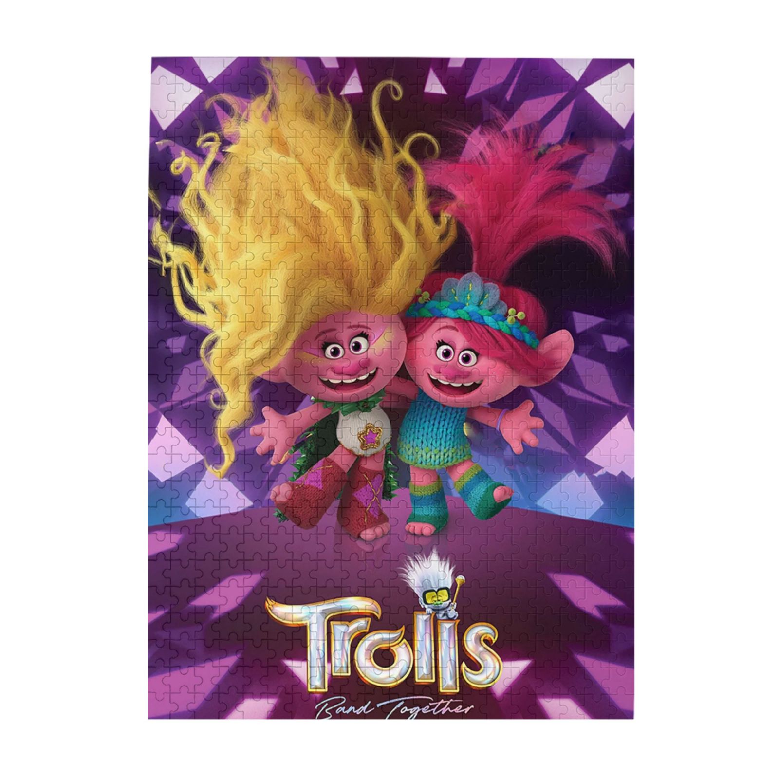 Trolls Band Together Characters Wooden Jigsaw Puzzles Accessories ...
