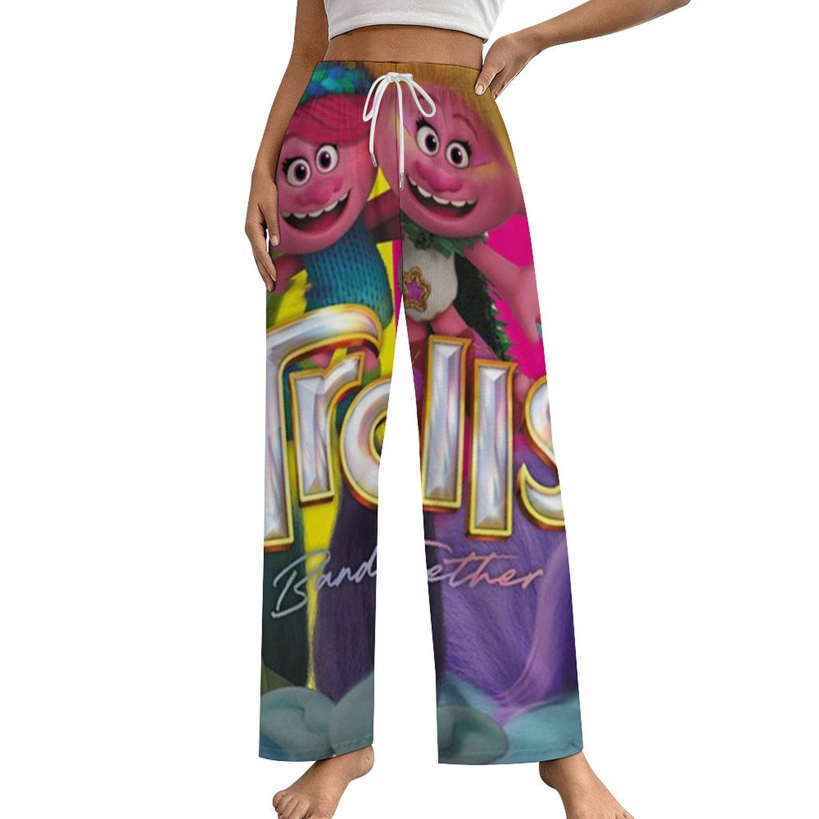 Trolls Band Together Film Home Pajama Pants For Womens Comfortable Soft ...