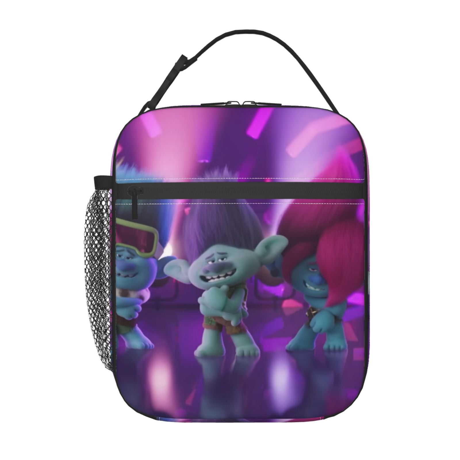 Trolls Band Together Insulated Lunch Bag Portable Tote Bento Bag ...