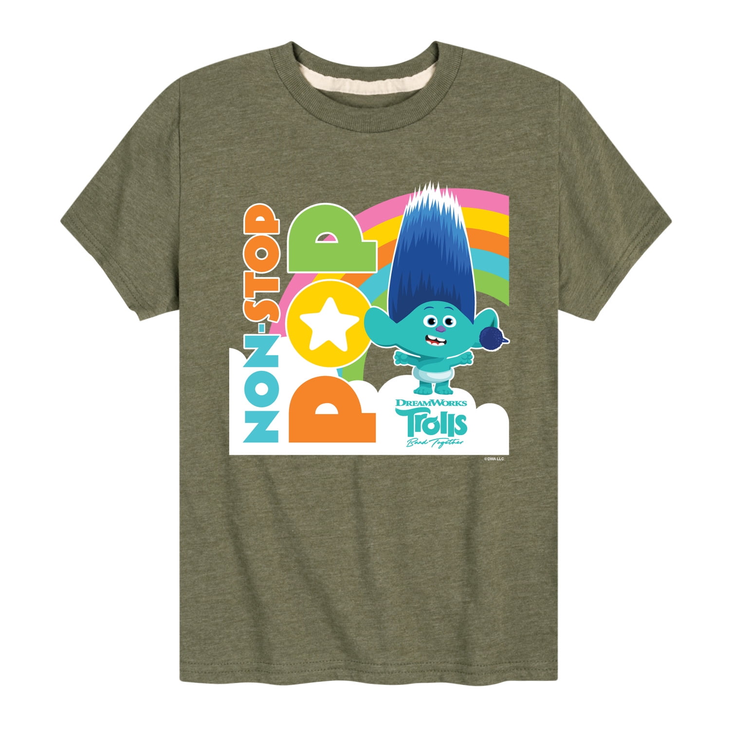 Trolls - Band Together - Non Stop Pop - Toddler and Youth Short Sleeve ...
