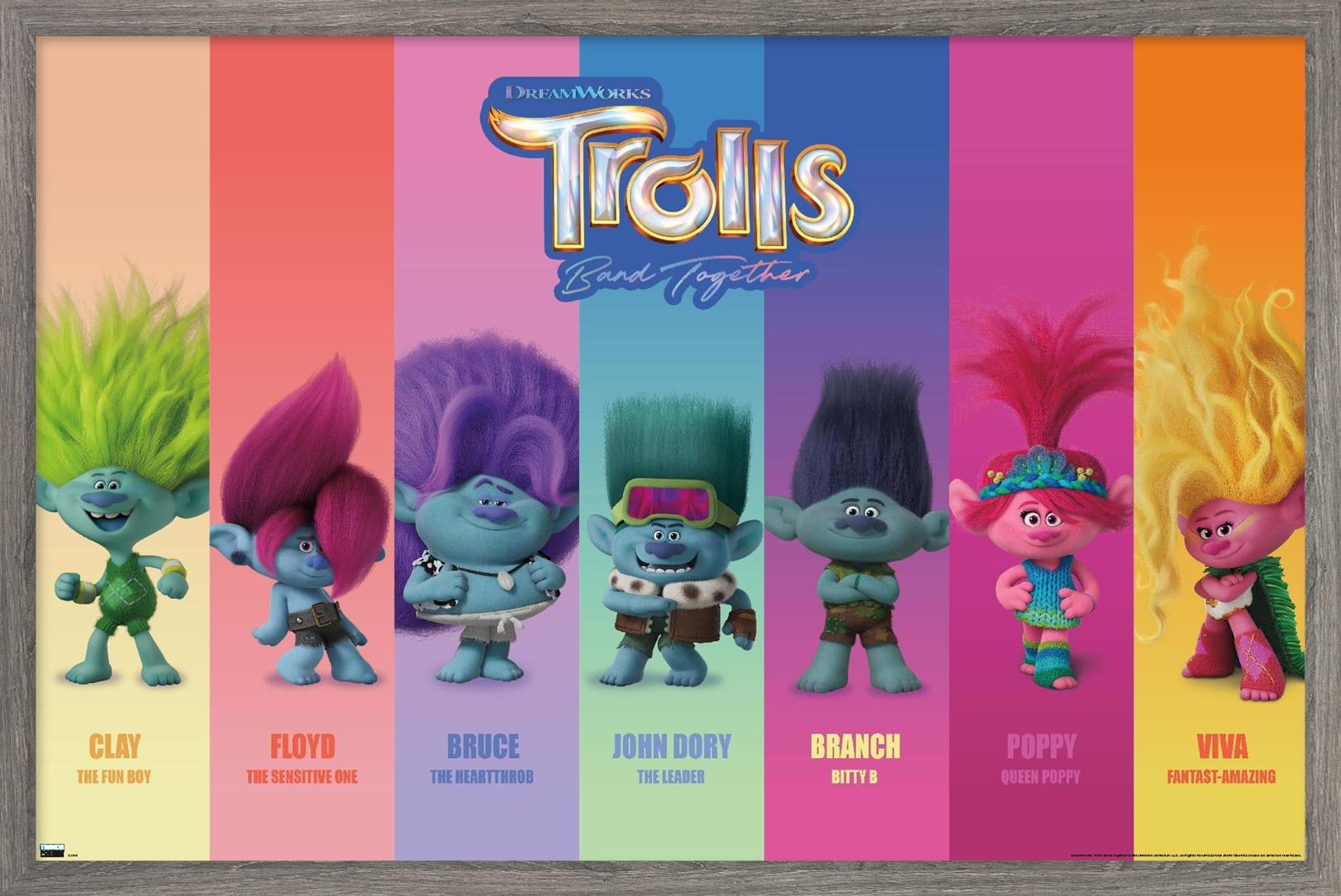 Trolls: Band Together - Perfect Harmony Wall Poster, 22.375" x 34 ...