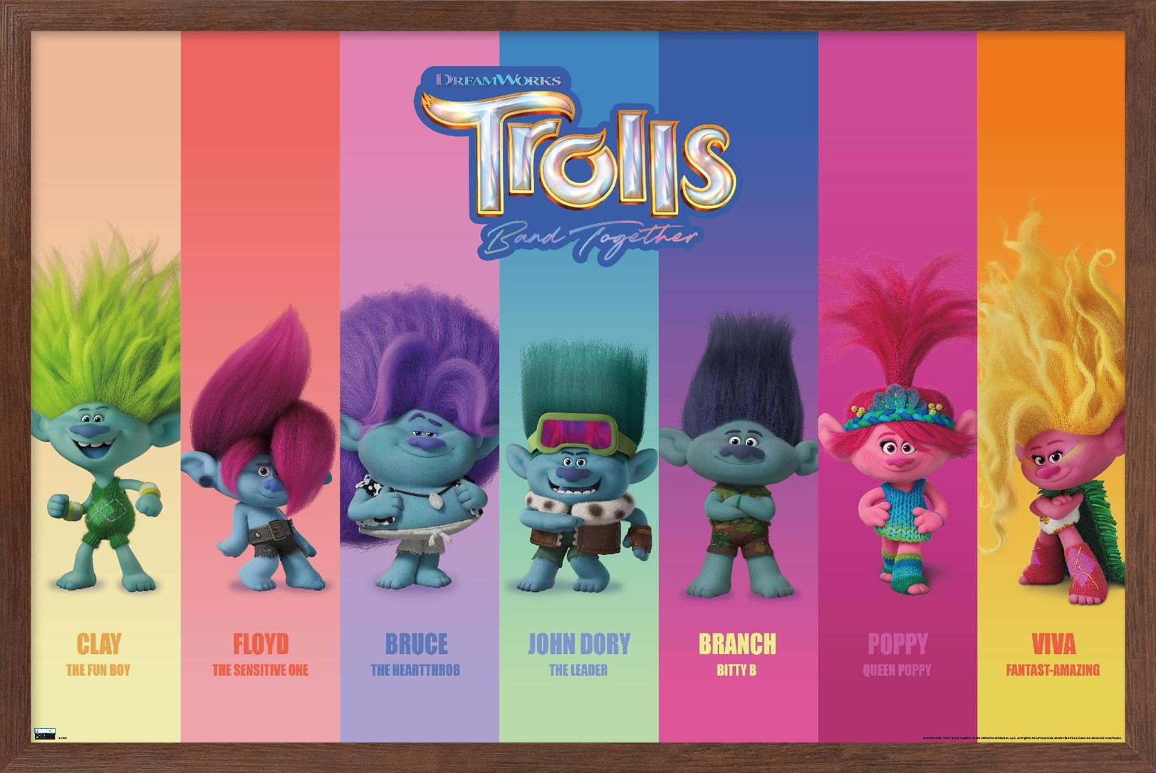Trolls: Band Together - Perfect Harmony Wall Poster, 22.375" x 34 ...