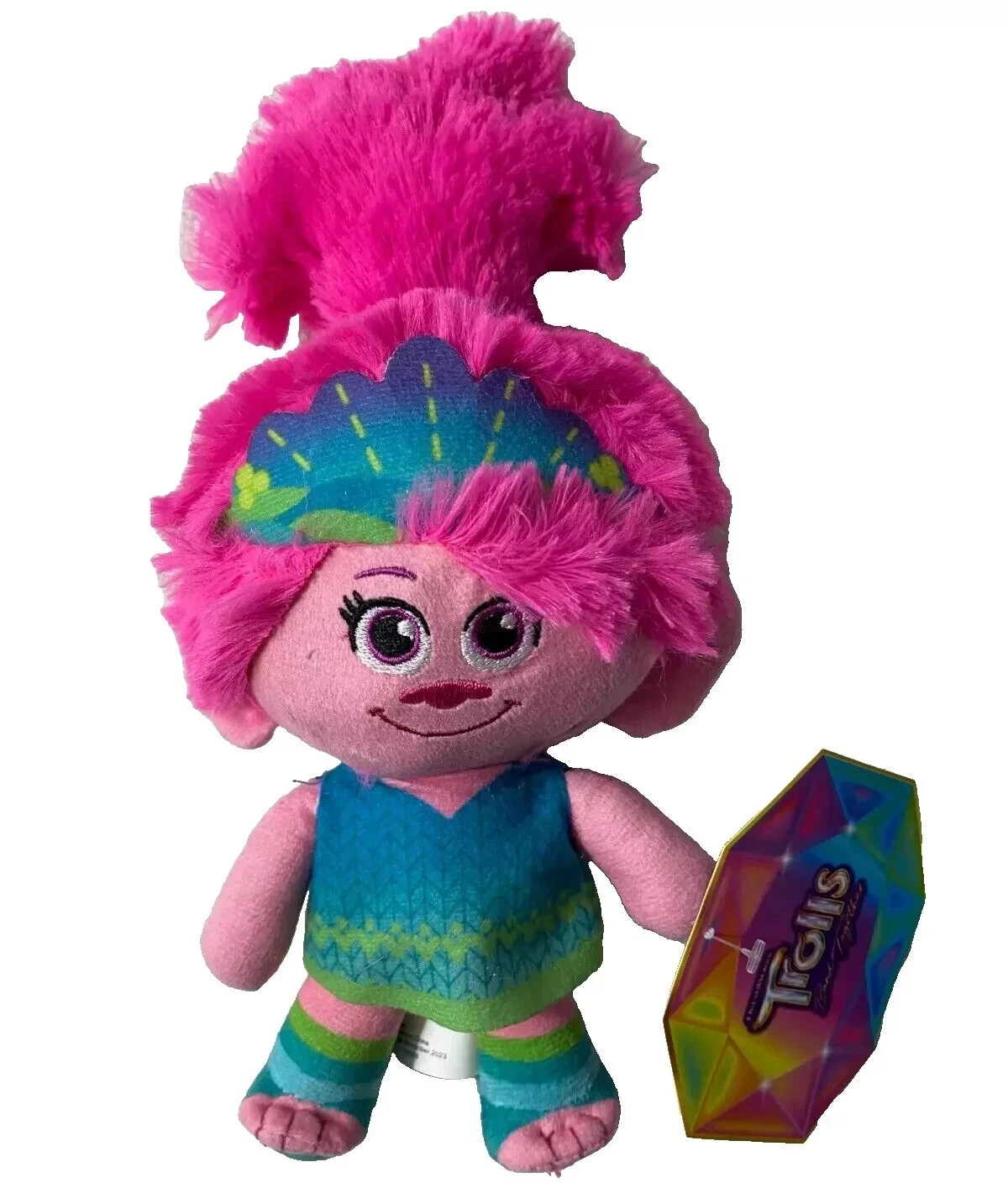 Trolls Band Together Poppy Plush Toy 10 inch Dreamworks - Walmart.com