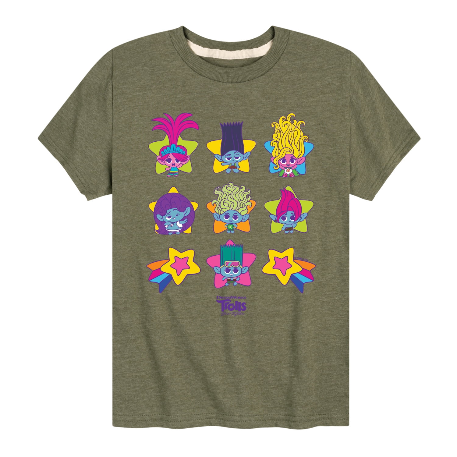 Trolls - Band Together - Tiny Trolls Star Grid - Toddler and Youth ...