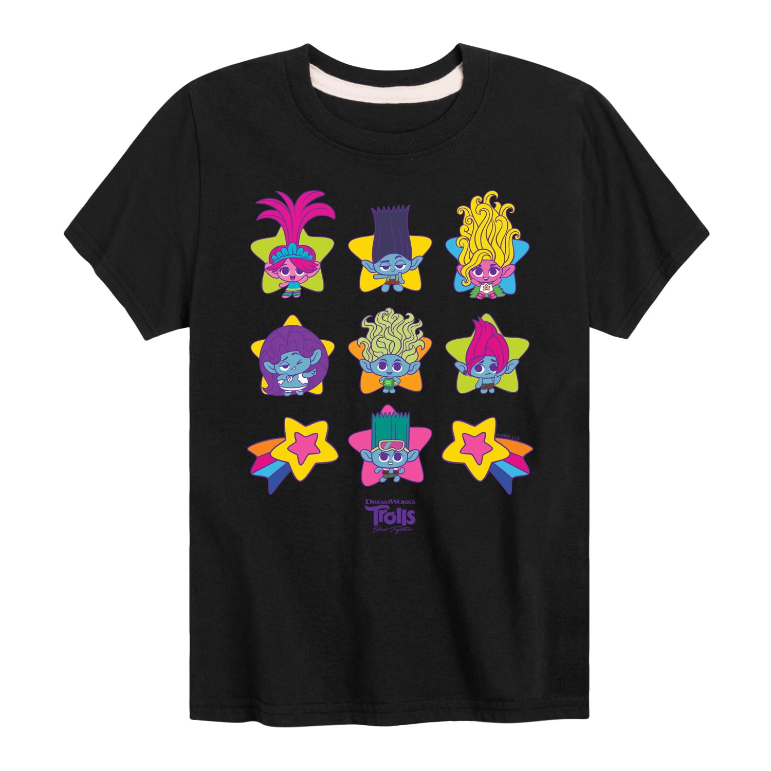 Trolls - Band Together - Tiny Trolls Star Grid - Toddler and Youth ...