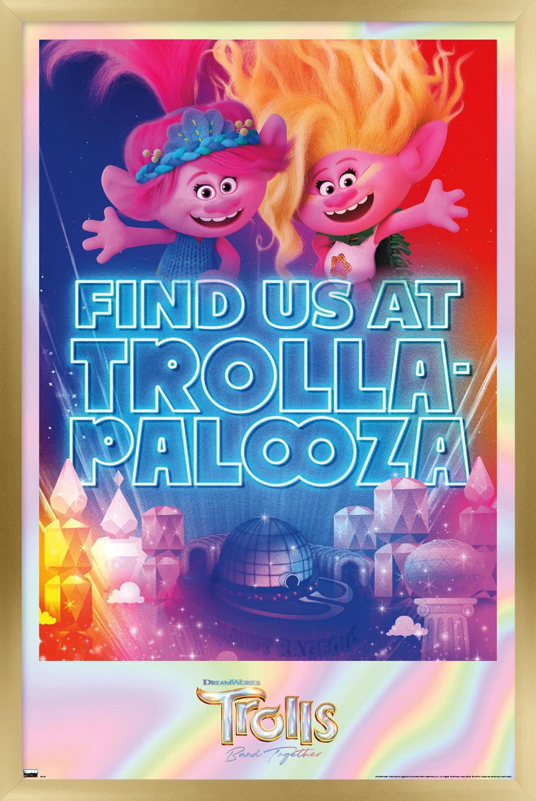 Trolls: Band Together - Viva and Poppy at Trolla-Palooza Wall Poster ...