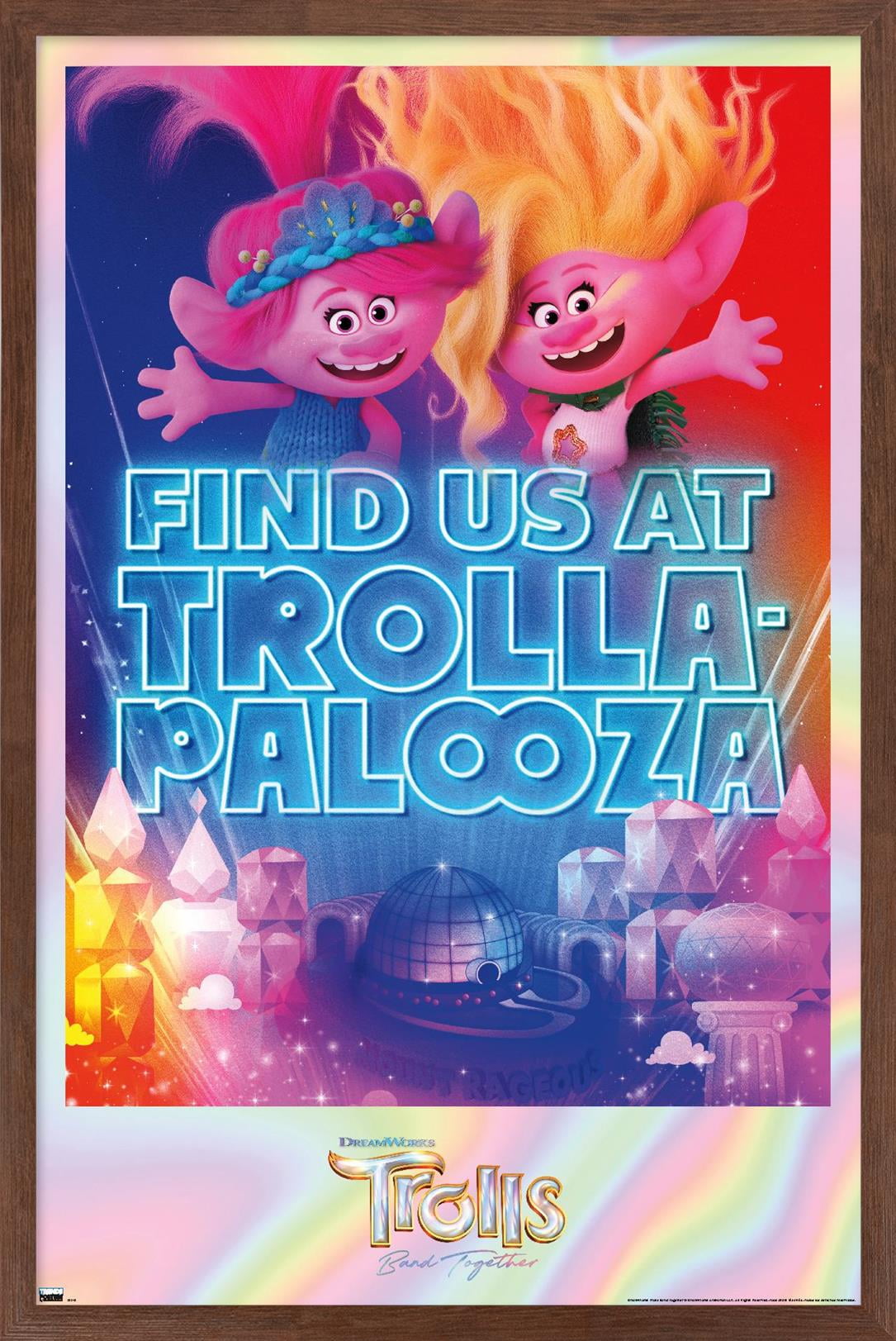 Trolls: Band Together - Viva and Poppy at Trolla-Palooza Wall Poster ...