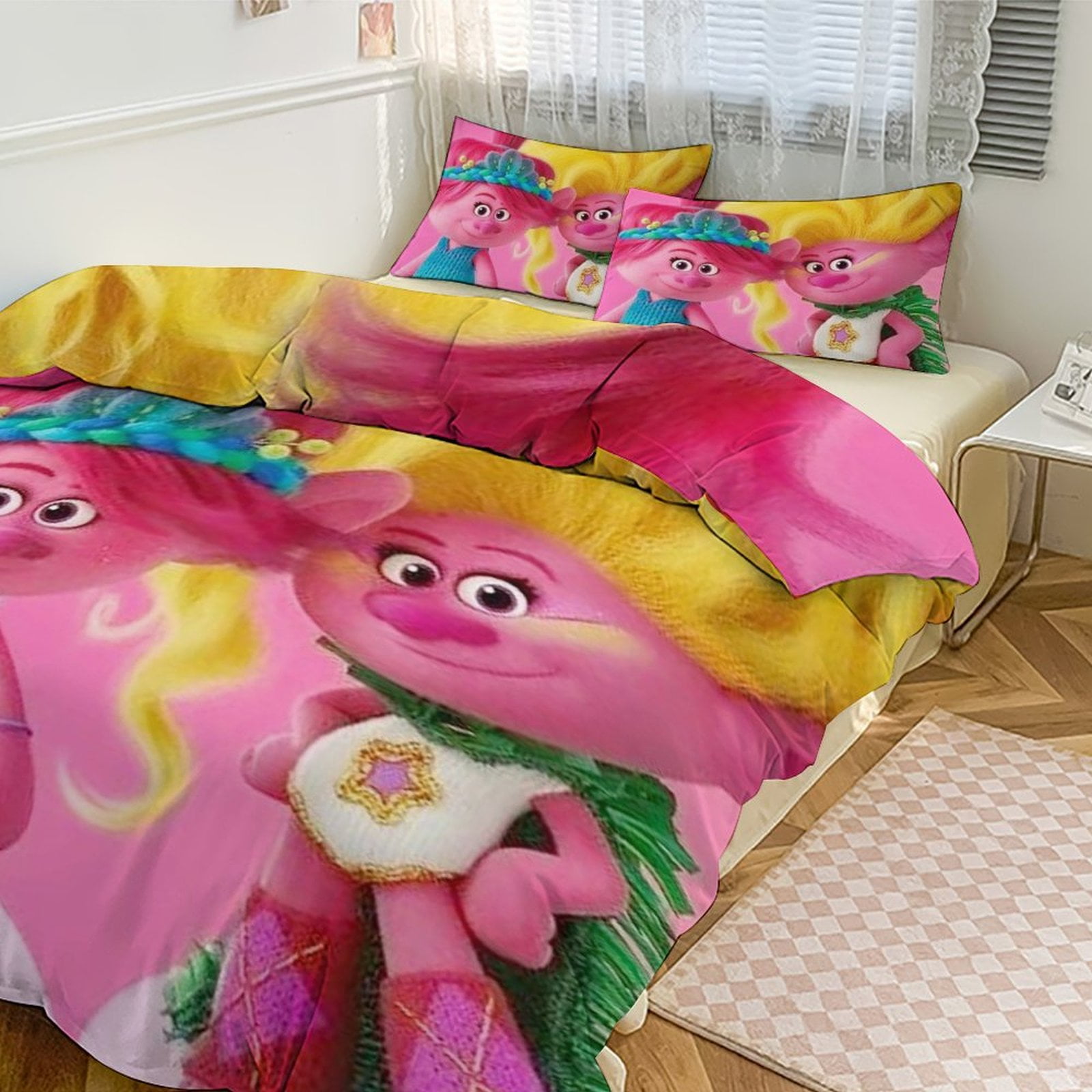 Trolls Bedding Set for Kids Trolls Merch for Girls Twin Bedding Sets ...