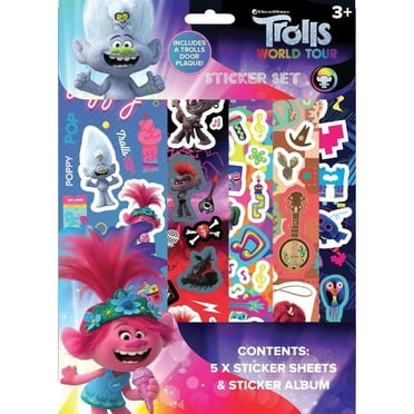 Trolls Stickerland Pad, 6 Pages - Walmart.com