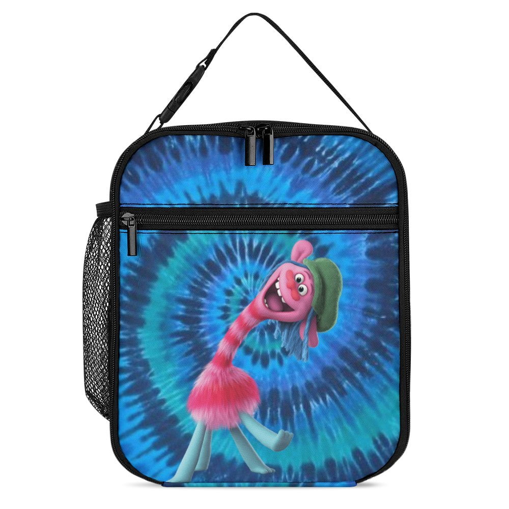 Trolls Cute Lunch Bag Insulated Portable Lunch Box Cooler Bag Reusable ...