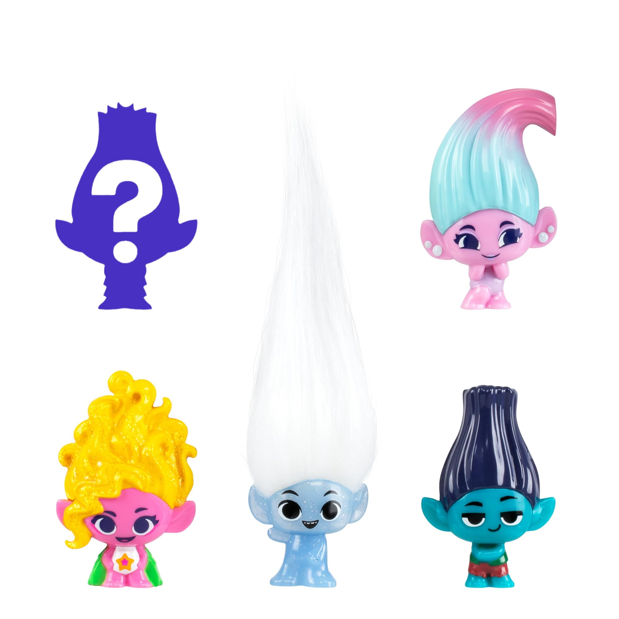 Trolls Collectible Kids Dolls, Multicolor, 5 Piece - Walmart.com