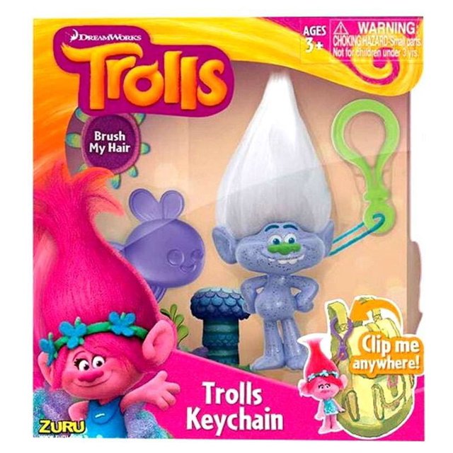 Trolls Guy Diamond Keychain - Walmart.com