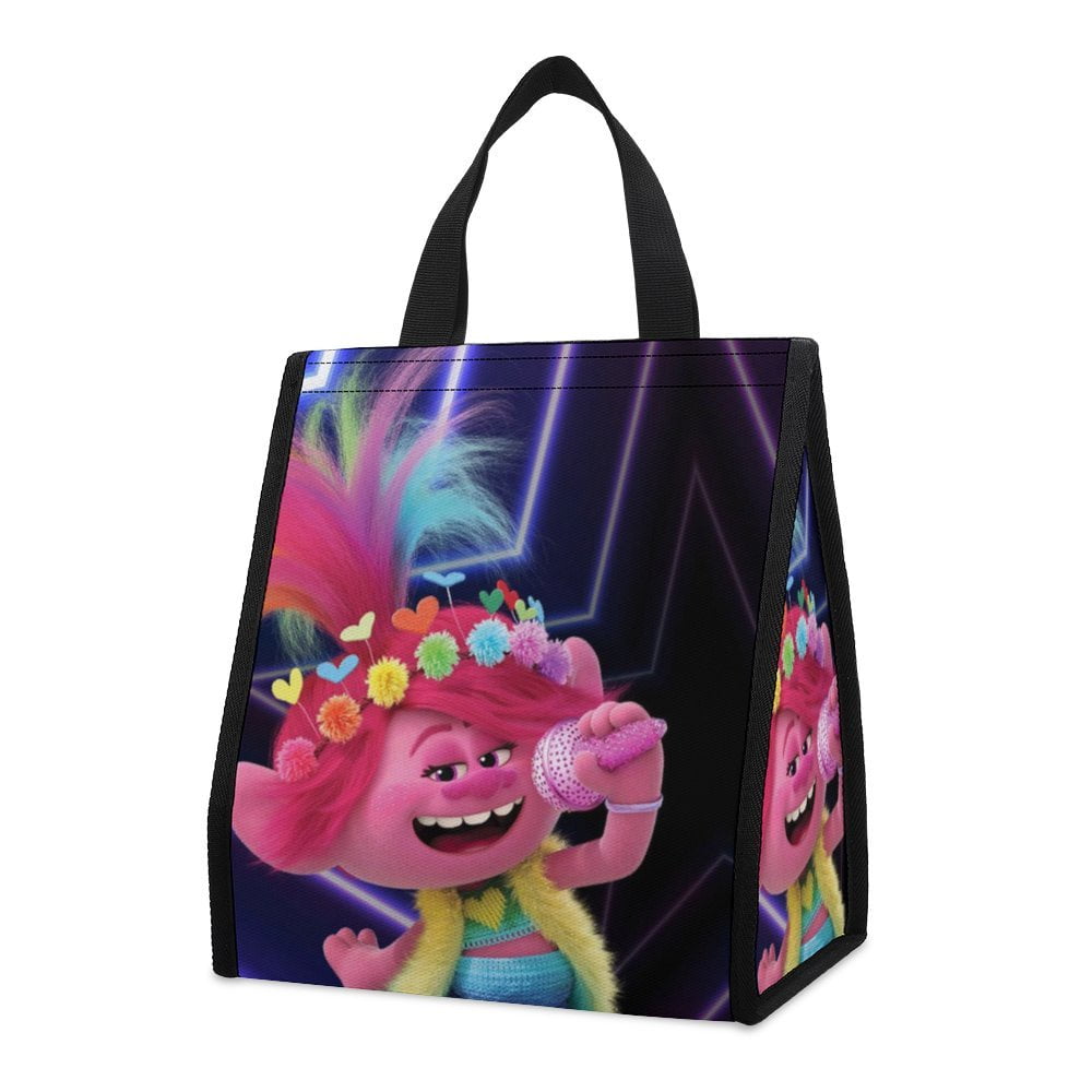 Trolls Insulated Lunch Bag Cooler Bag Grocery Thermal Bags Reusable ...
