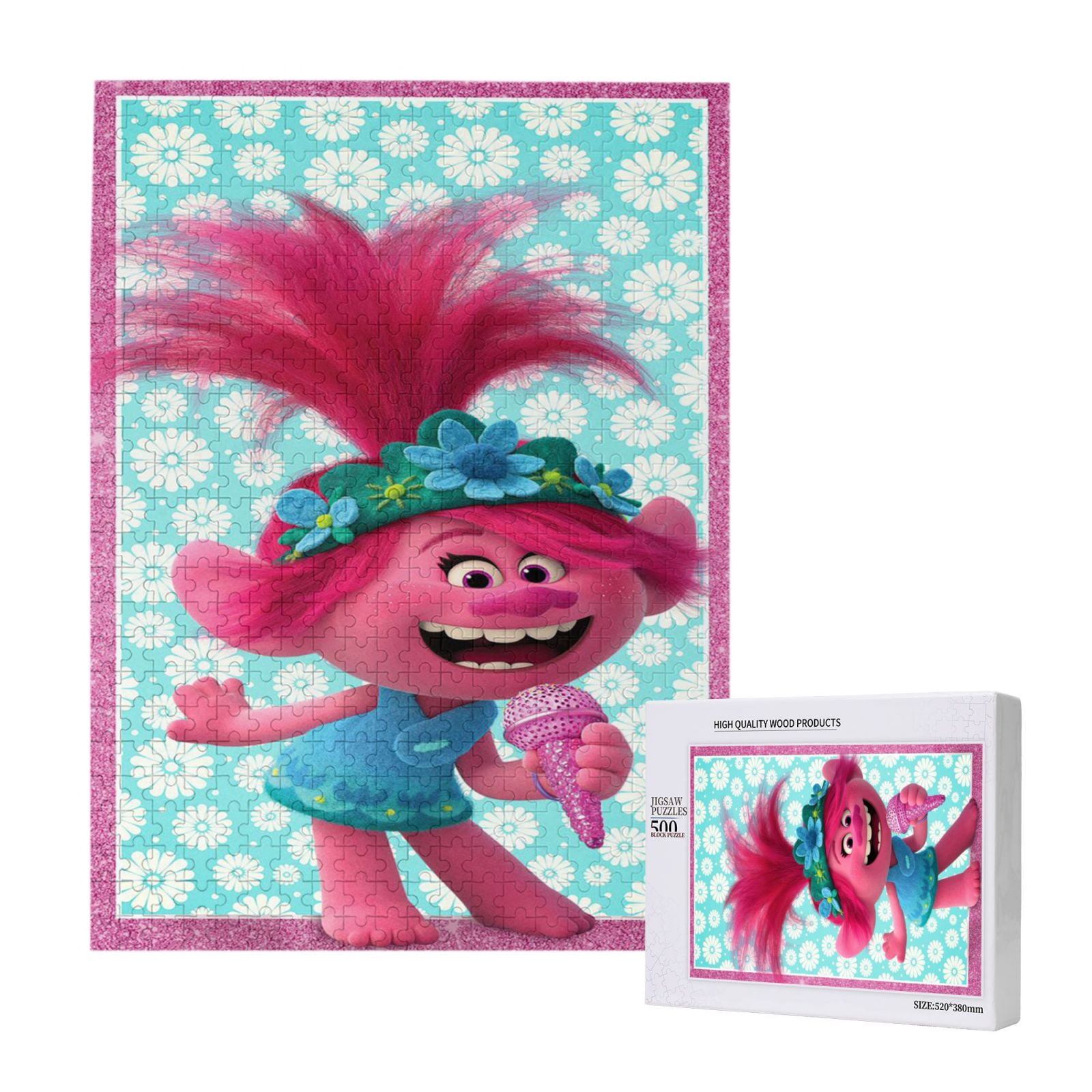 Trolls Jigsaw Puzzles 500 Piece Puzzle For Adults, Kids, Families ...