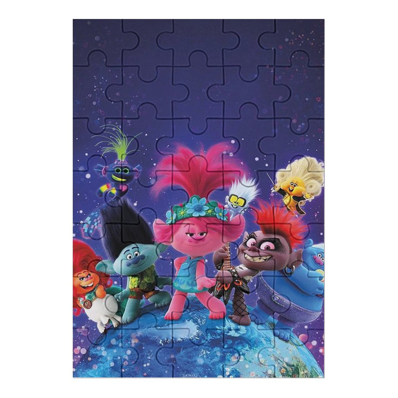 Trolls Jigsaw Puzzles for Kids Trolls Merch for Girls 35 PCS Puzzles ...