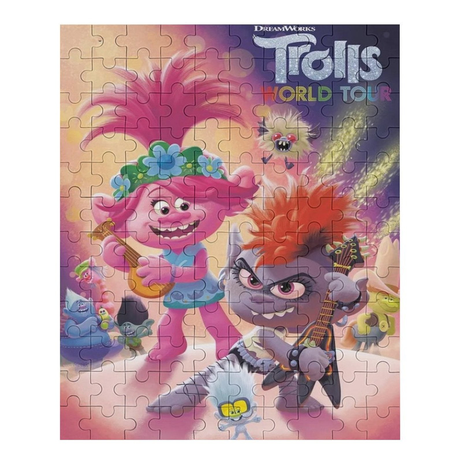 Trolls Jigsaw Puzzles for Kids Trolls Merch for Girls 70 PCS Puzzles ...