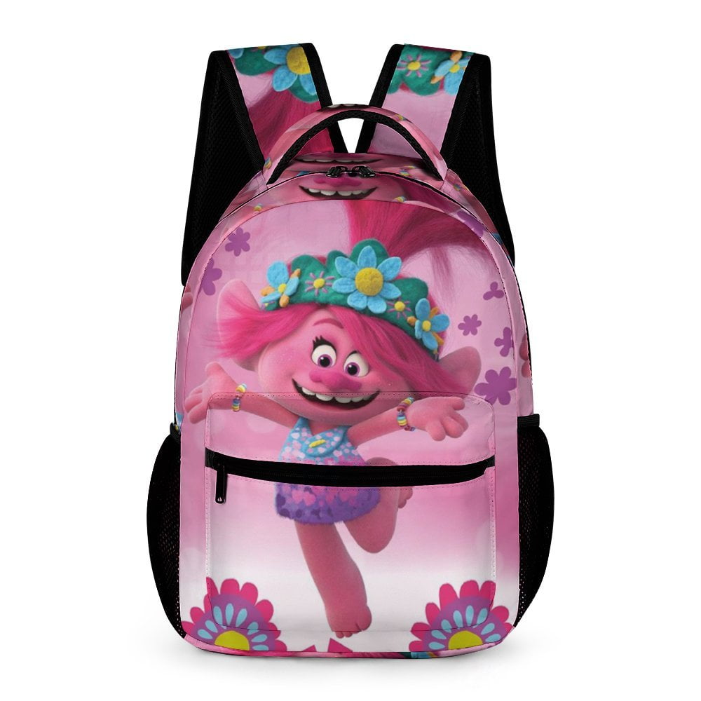 Trolls Kids School Backpack Boys Girls Rucksack Bookbag School Bag ...