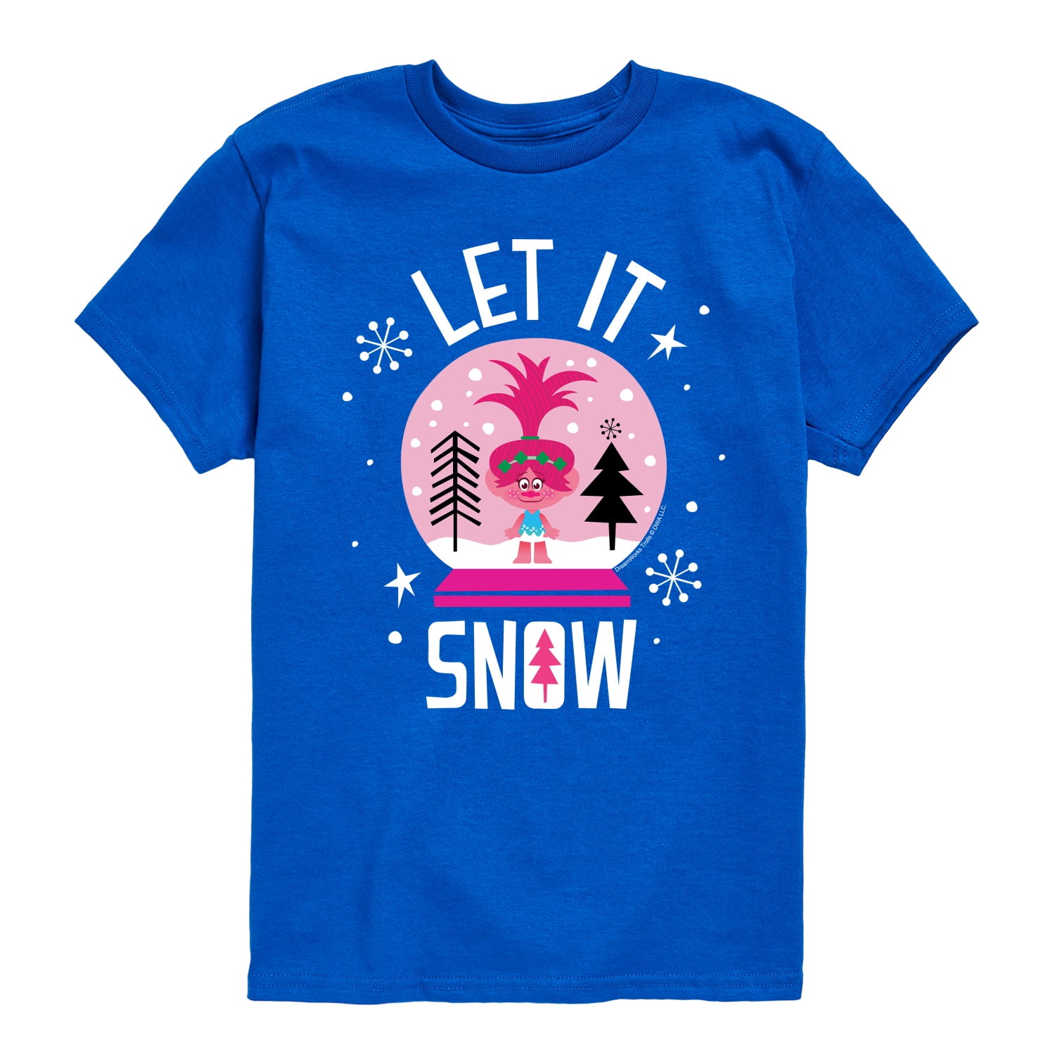 Trolls - Let It Snow Cloud Guy - Toddler & Youth Short Sleeve Graphic T ...