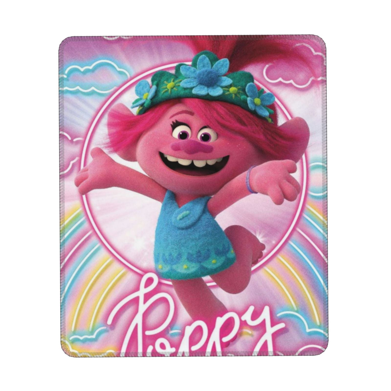 Trolls Mouse Pad 7 X 8.6 In Non-Slip Keyboard Mat Rubber Base Computer ...