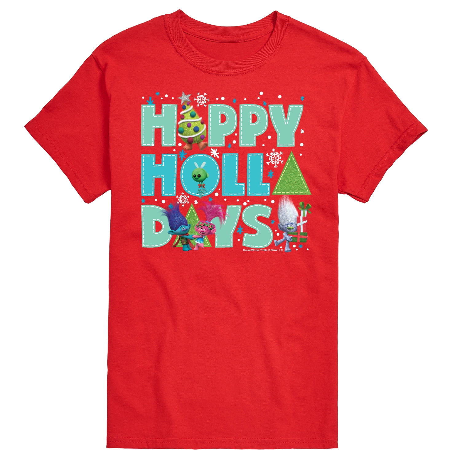 Trolls Movie - Christmas - Happy Holla Days - Poppy, Branch, & Guy ...