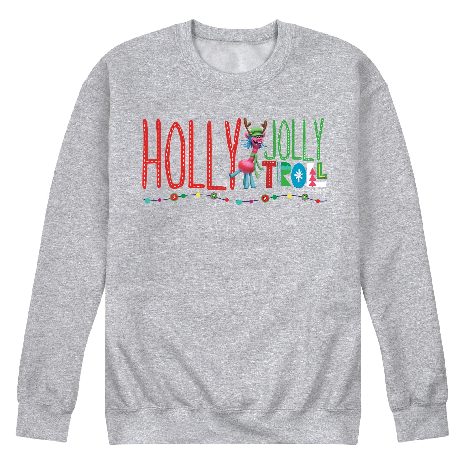 Trolls Movie - Christmas - Holly Jolly Troll - Cooper - Men's Crew Neck ...