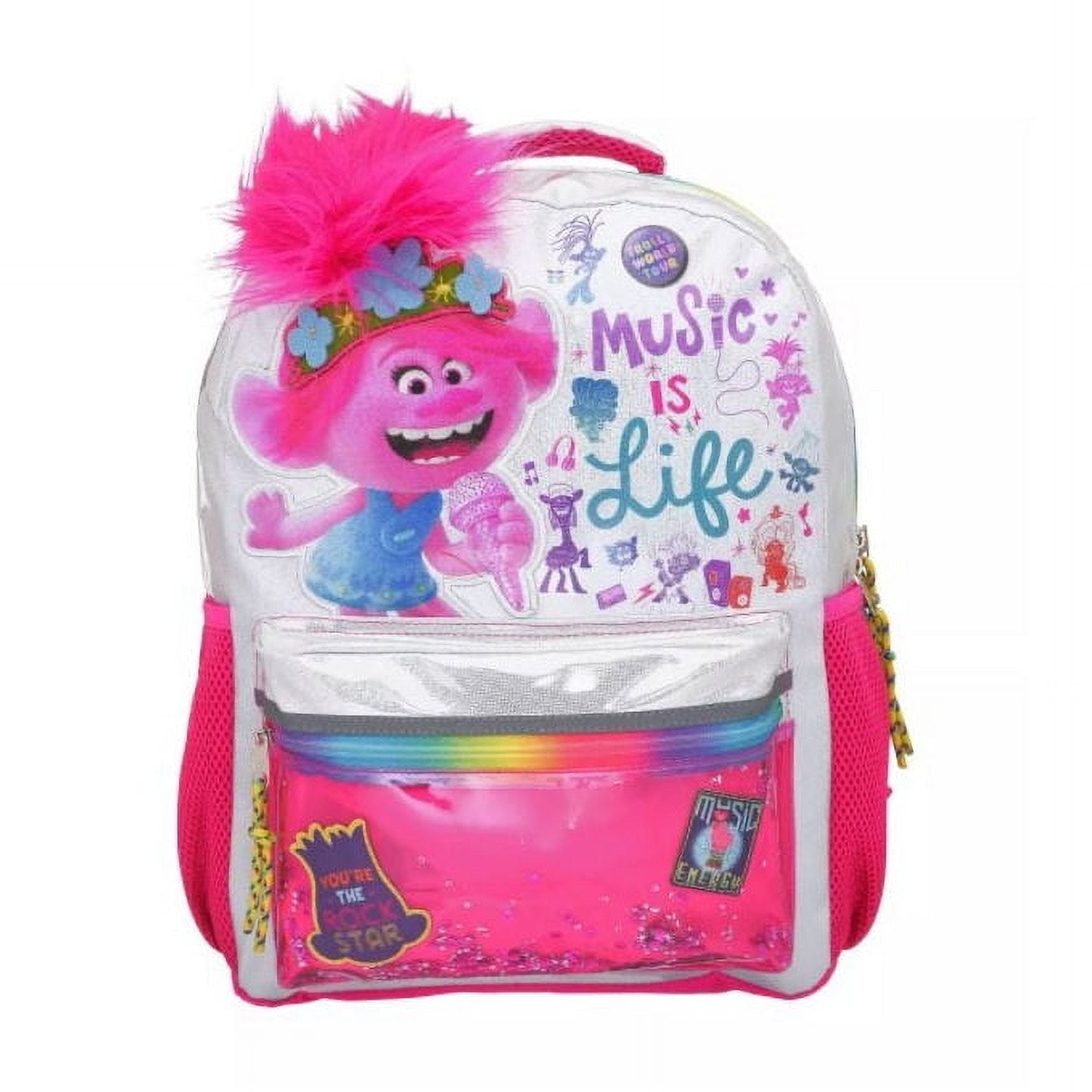 Trolls Music Is Life 16" Kids' Backpack - Walmart.com