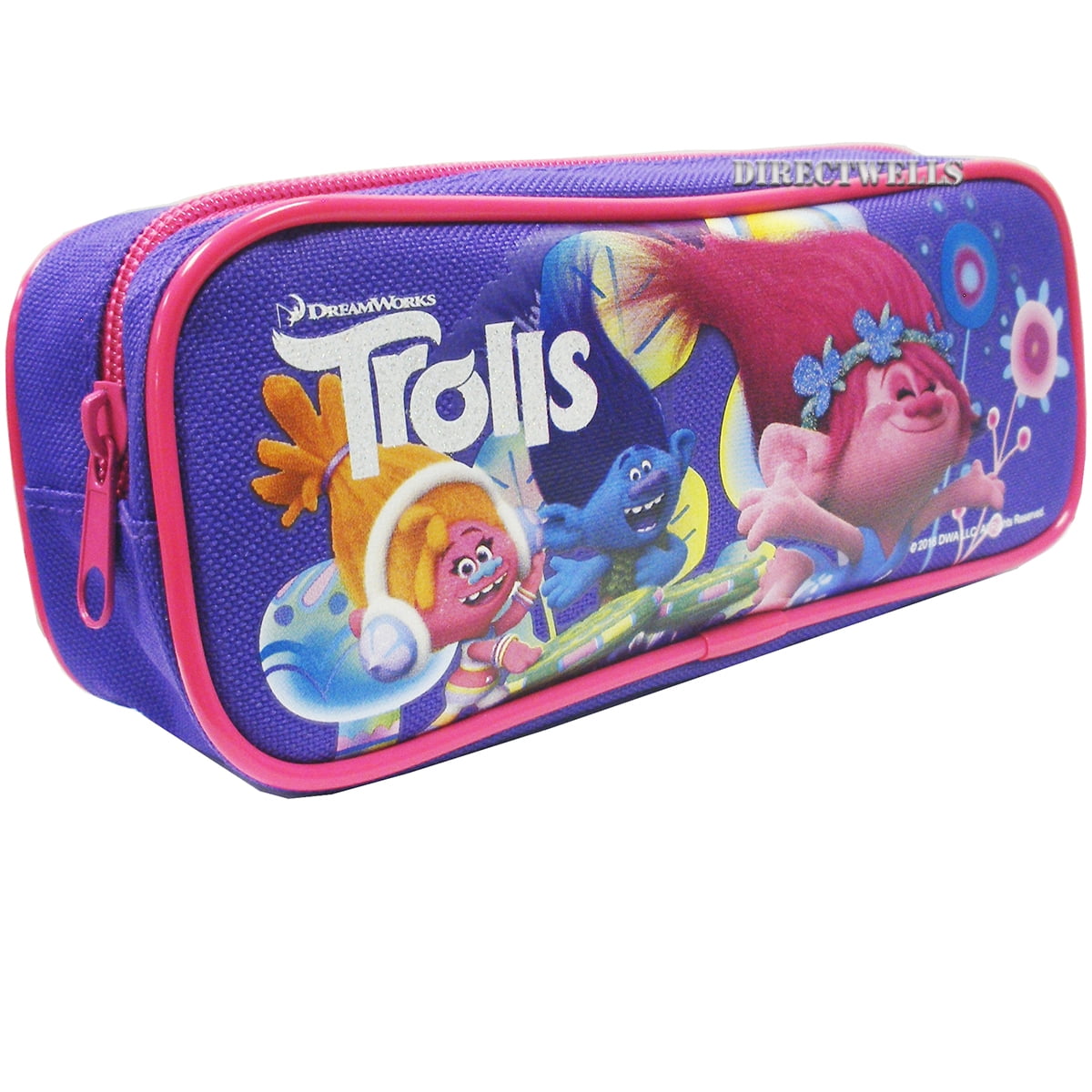 Trolls Purple Pencil Case - Walmart.com