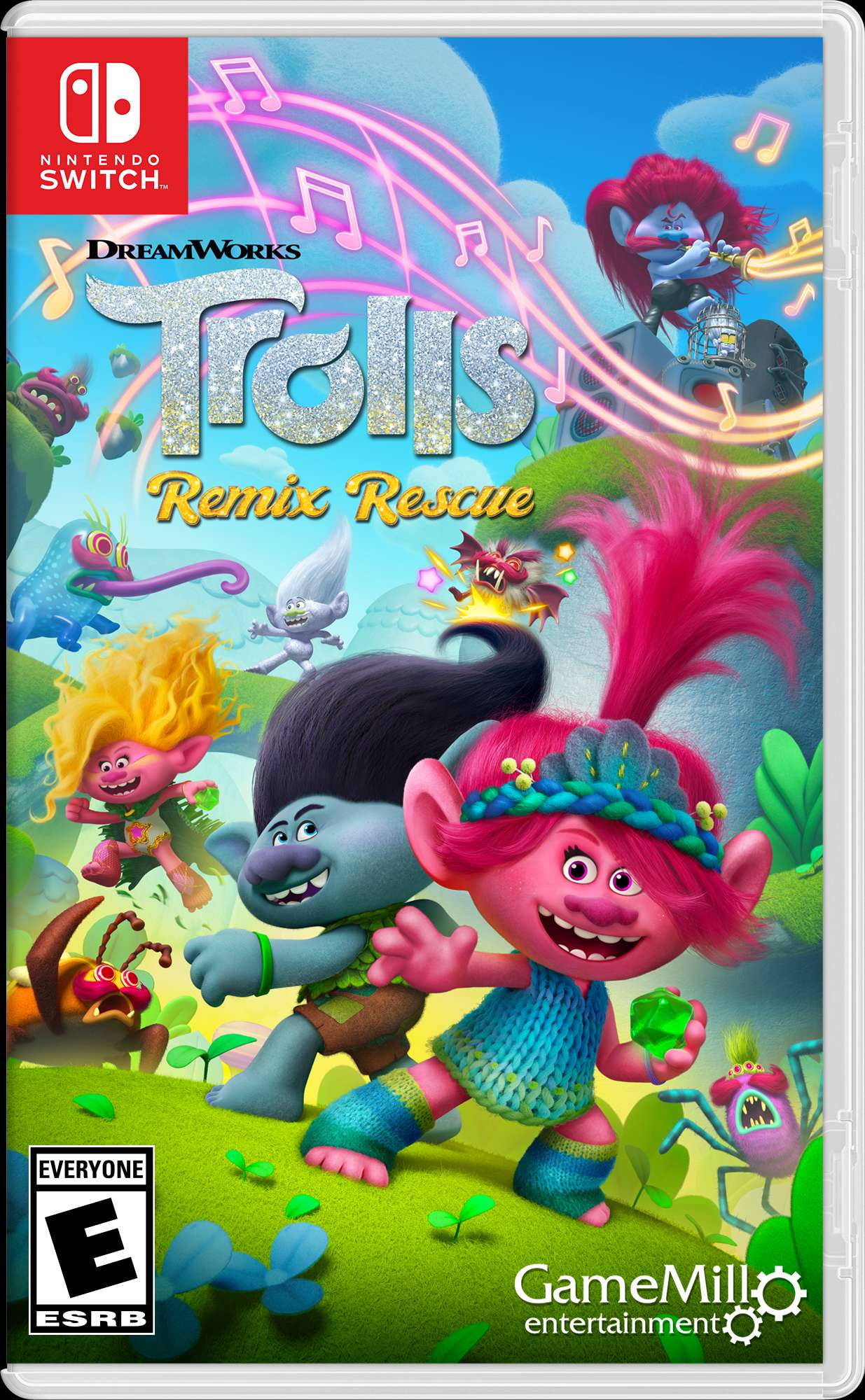 Nintendo Switch Game: DreamWorks Trolls Remix Rescue - Walmart.com