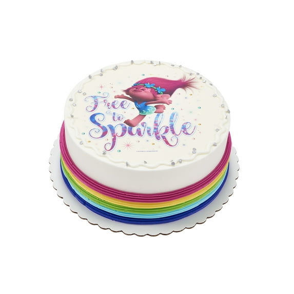 Trolls Round Cake - Walmart.com