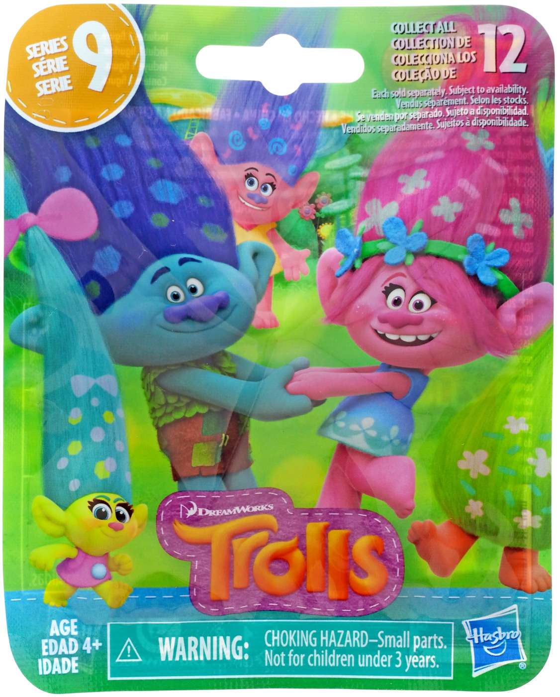 Hasbro Trolls Series 9 Mystery Pack, 2.5 Inch Colorful Figures ...