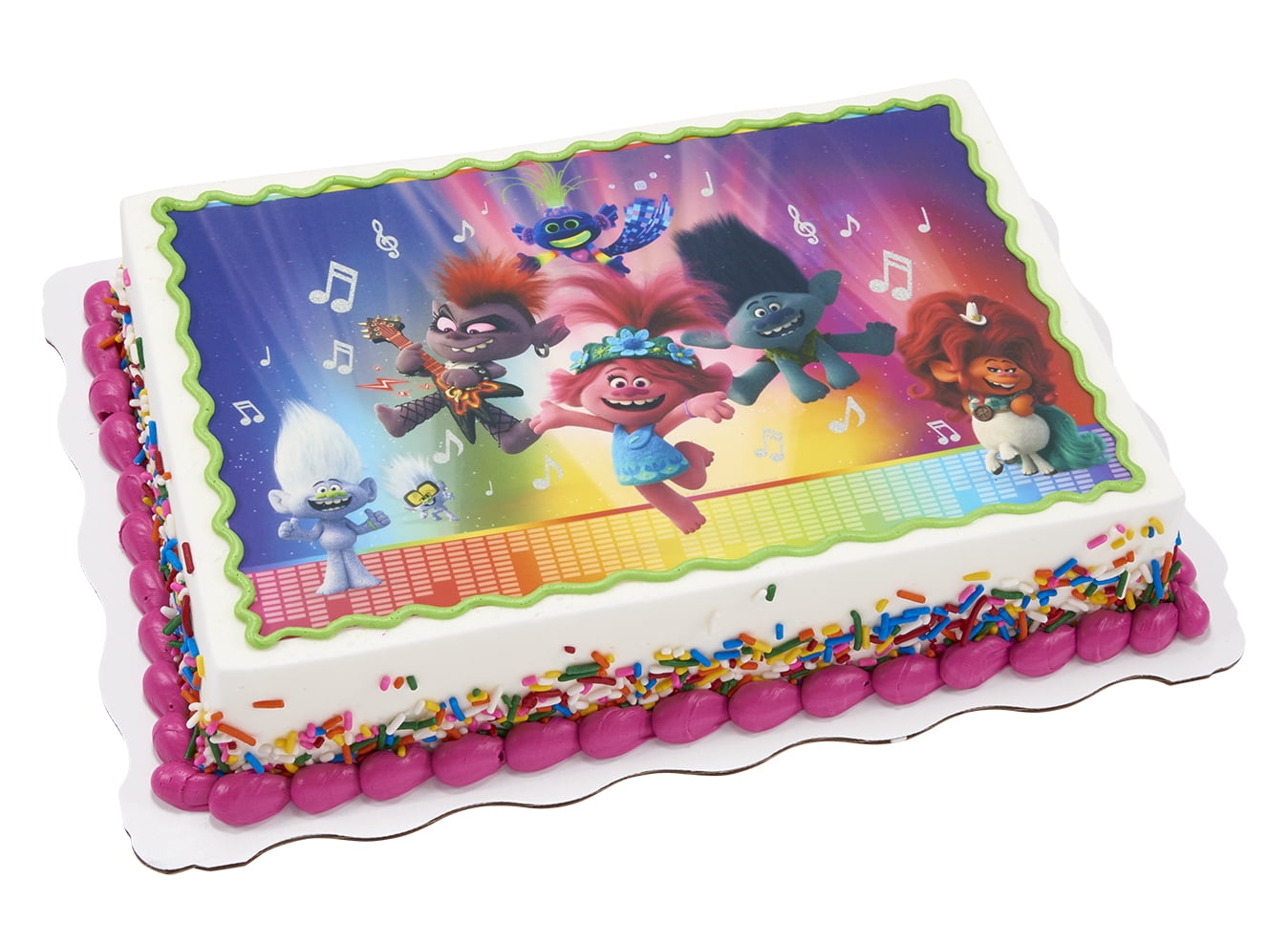 Trolls Sheet Cake - Walmart.com