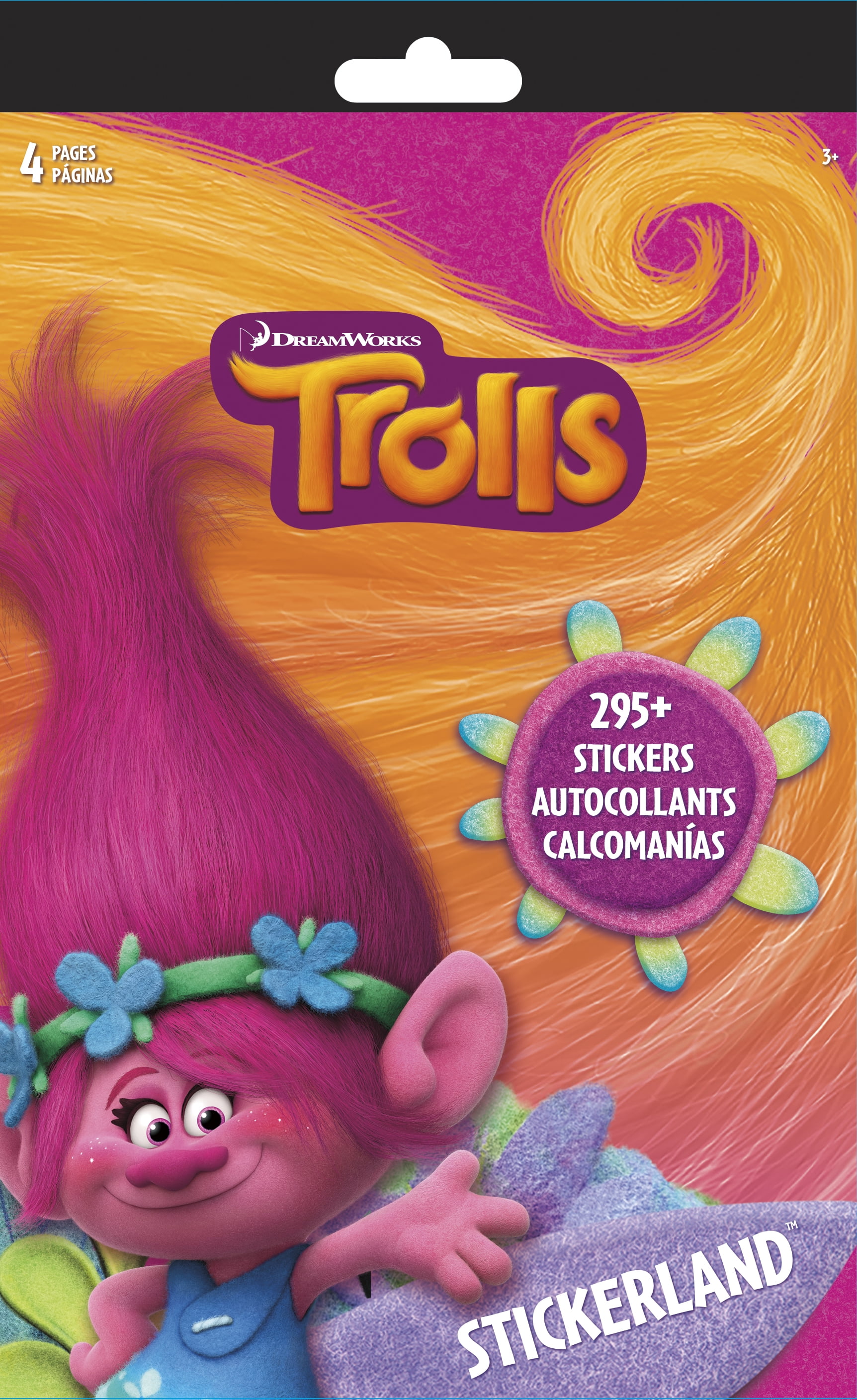 Trolls Stickerland Pad - 4 pages - Walmart.com