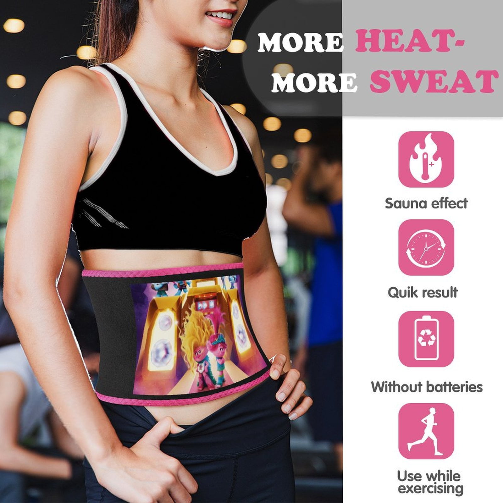 Trolls Weight Lifting Belt, Powerlifting Belt for Men Women, Quick ...