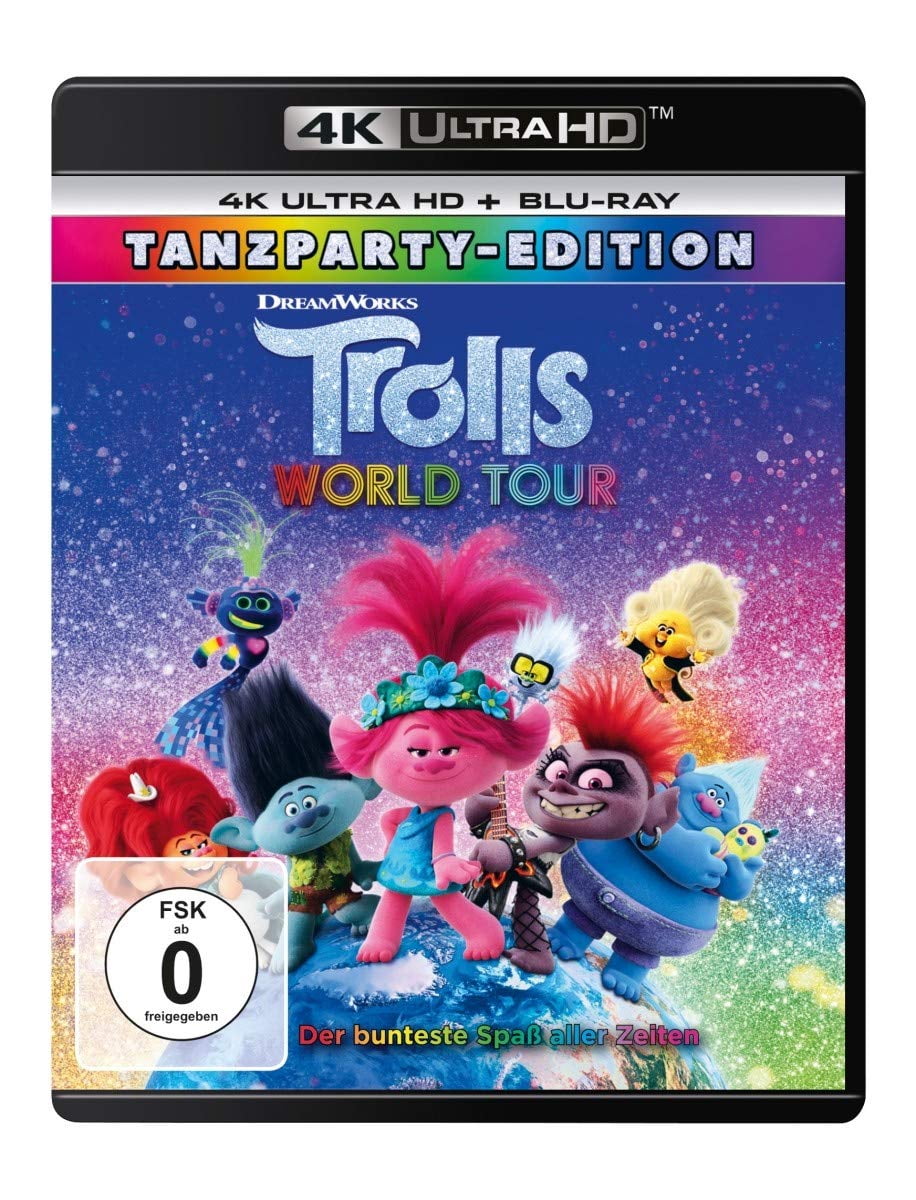 Trolls World Tour (4K Ultra-HD) (+ Blu-ray 2D) (4K Ultra HD) - Walmart.com