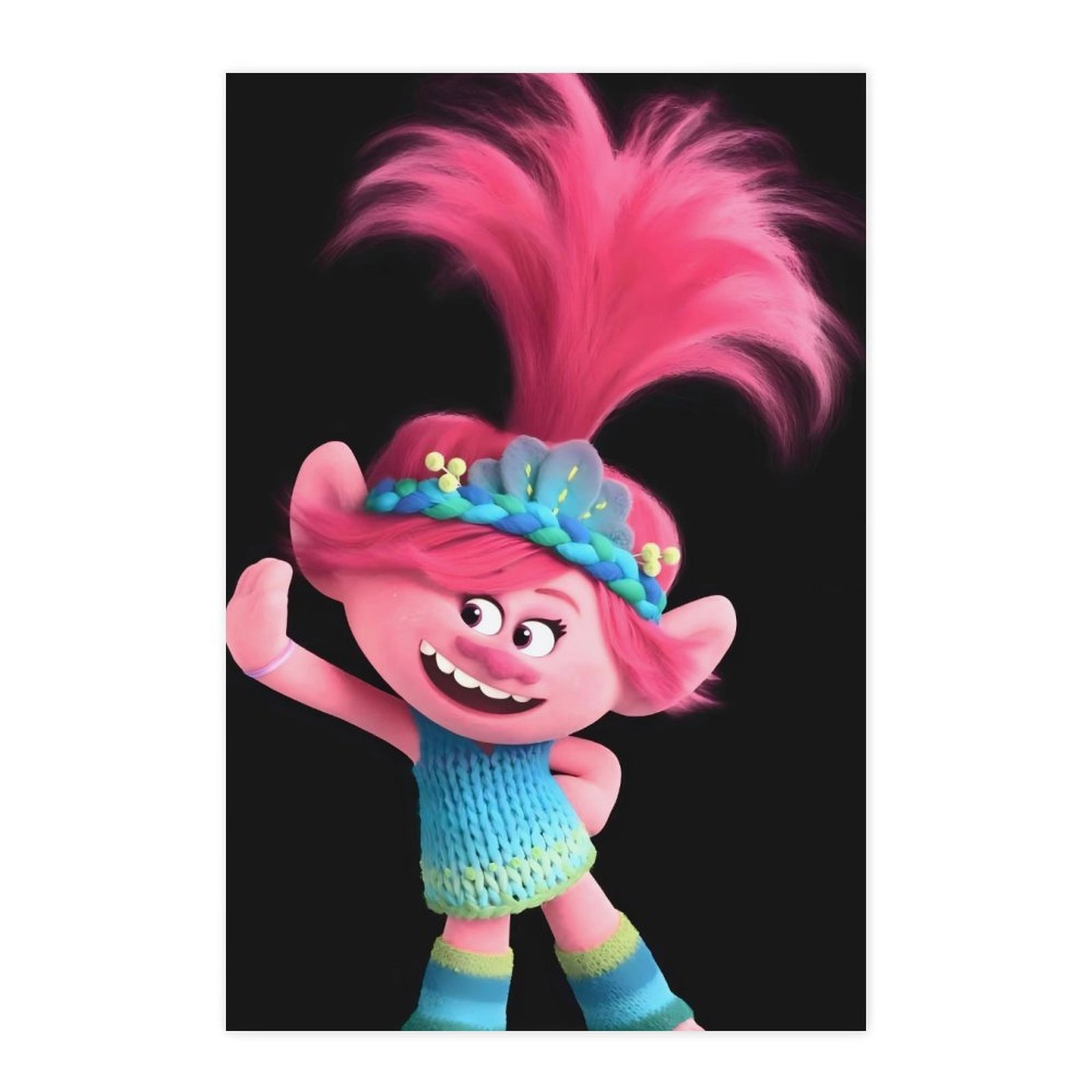 Trolls World Tour Anime stickers posters wall decoration 30*45（cm ...