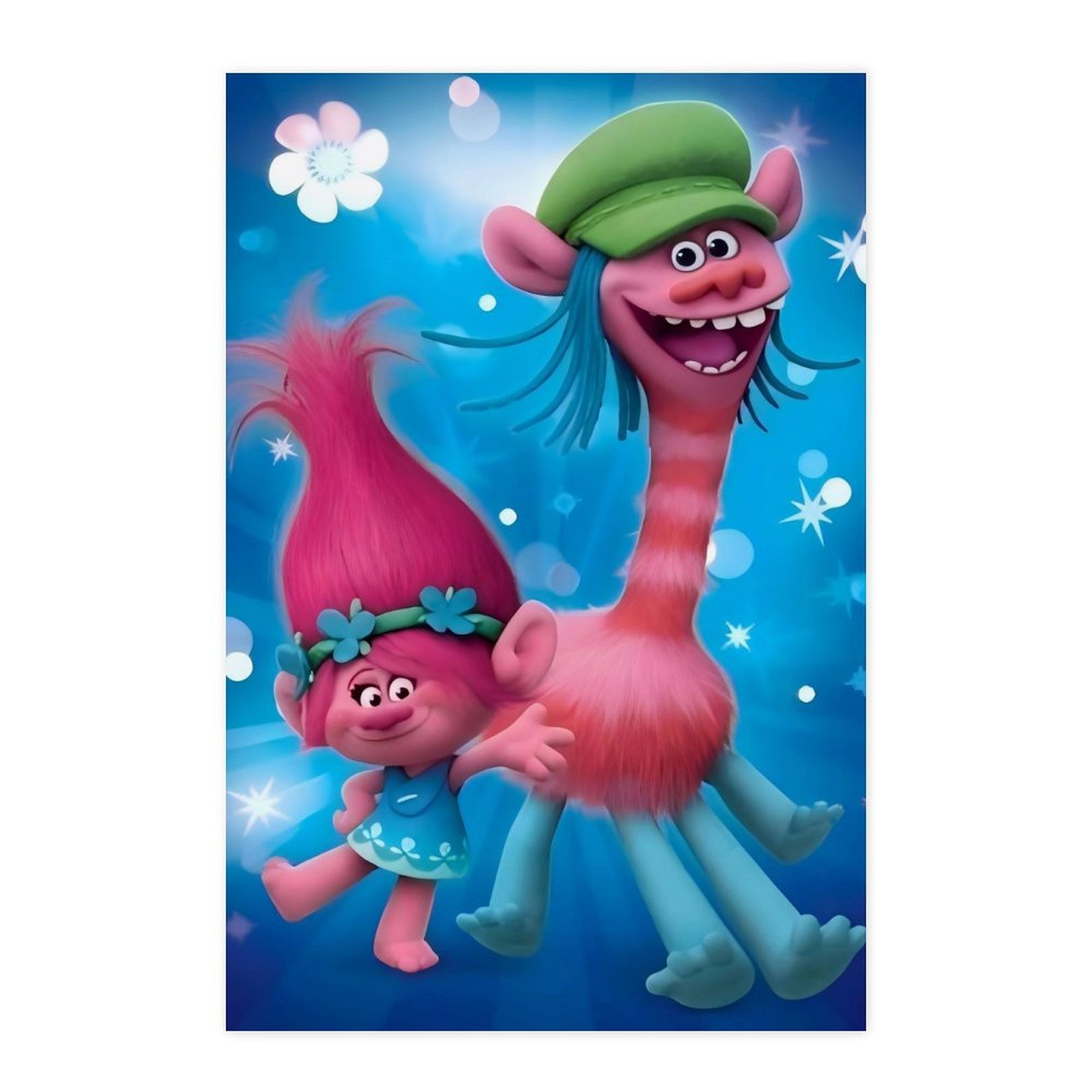 Trolls World Tour Anime stickers posters wall decoration 40*60（cm ...