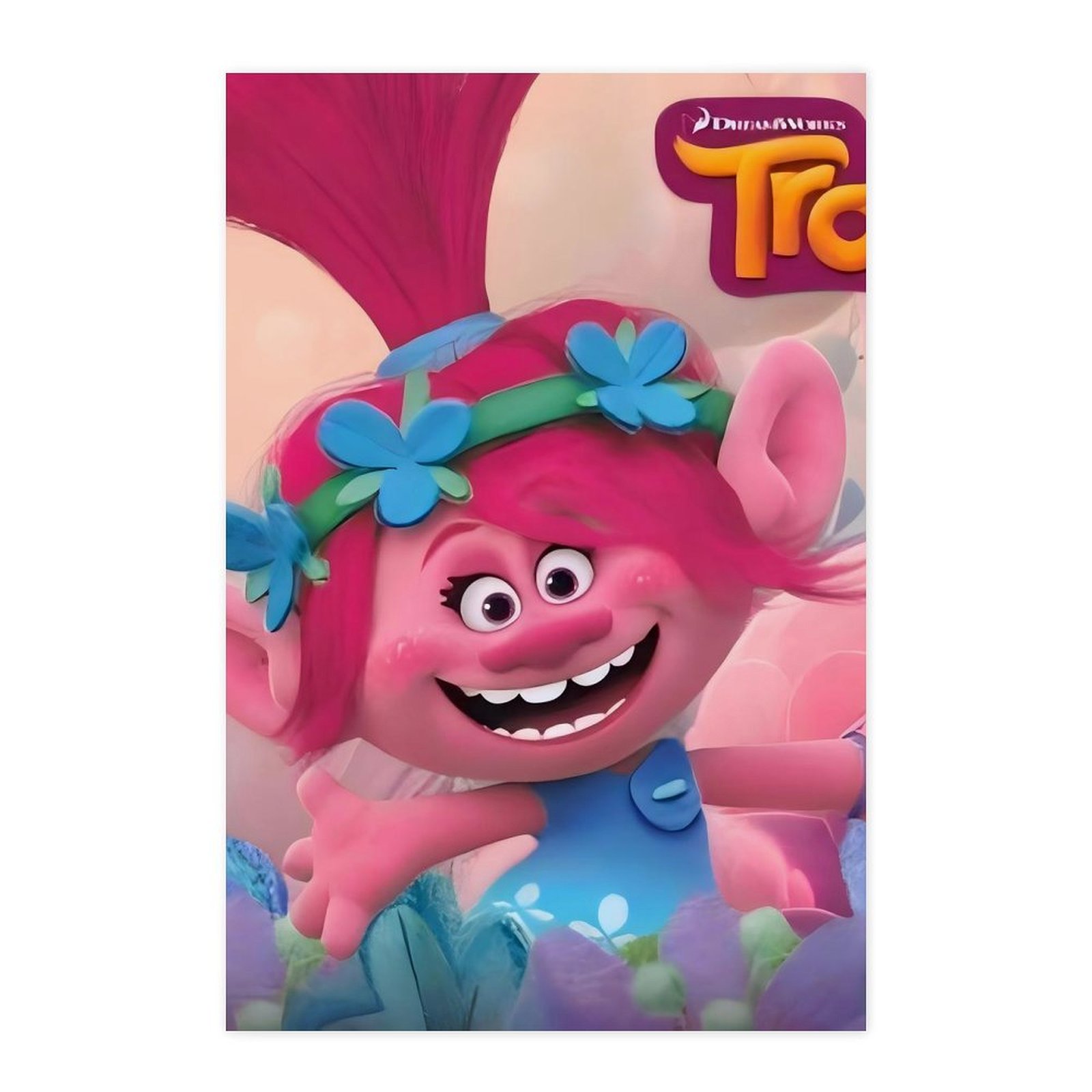Trolls World Tour Anime stickers posters wall decoration 40*60（cm ...